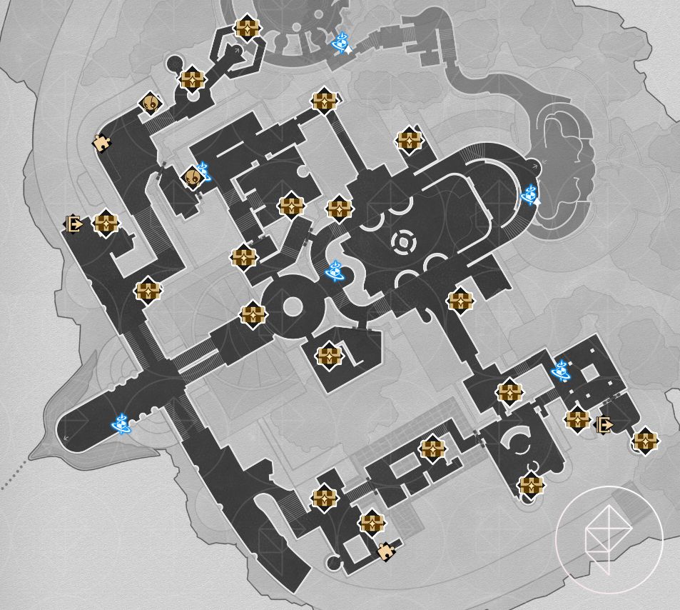 Honkai: Star Rail Amphoreus treasure chest areas and map | Gamer Life Media