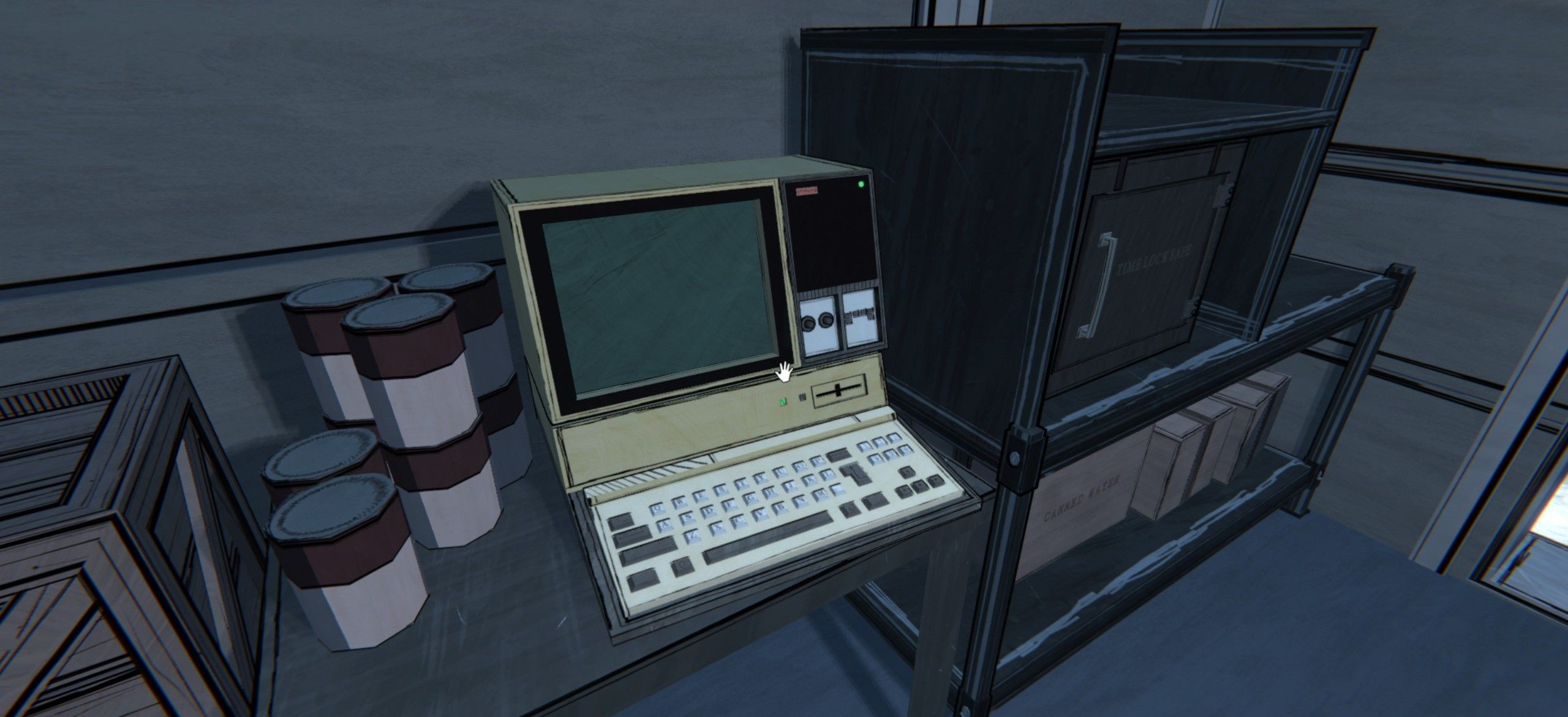 How to find the terminal password for Security in Blue Prince