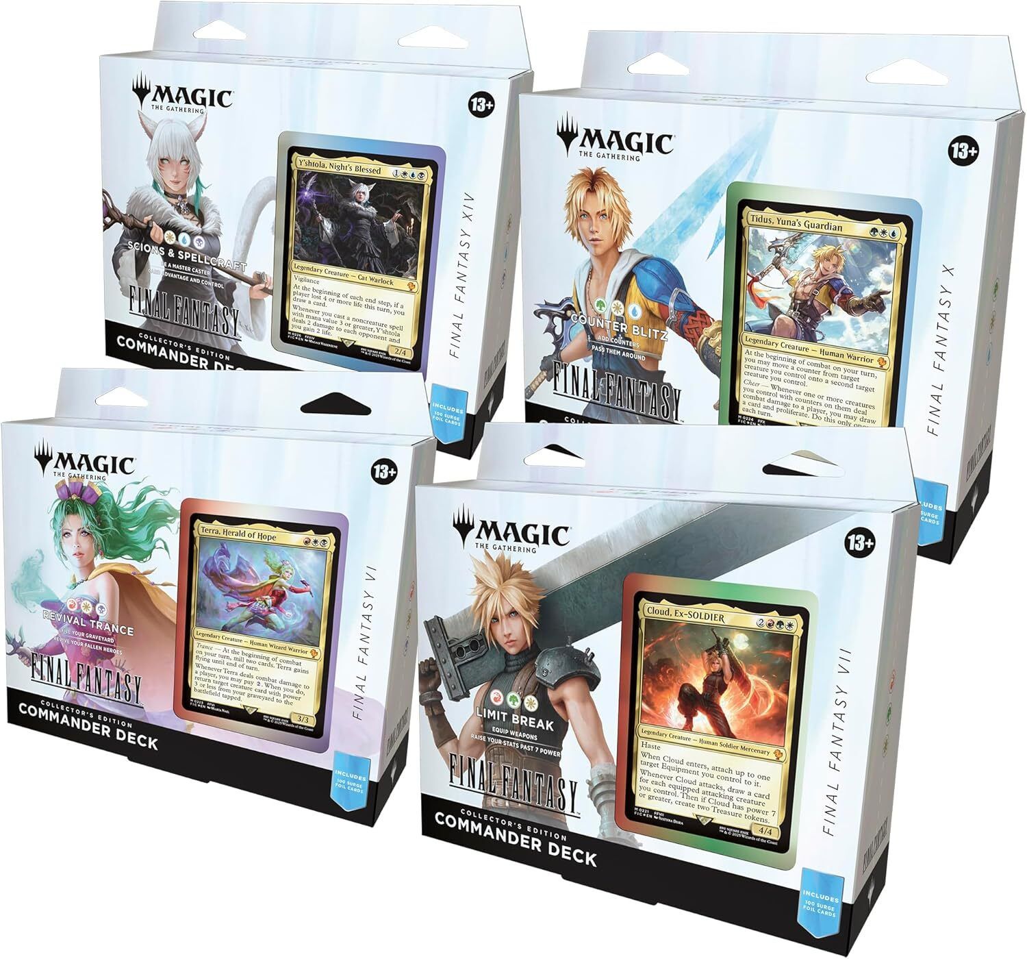 Magic’s Final Fantasy commander deck pre-orders are selling fast