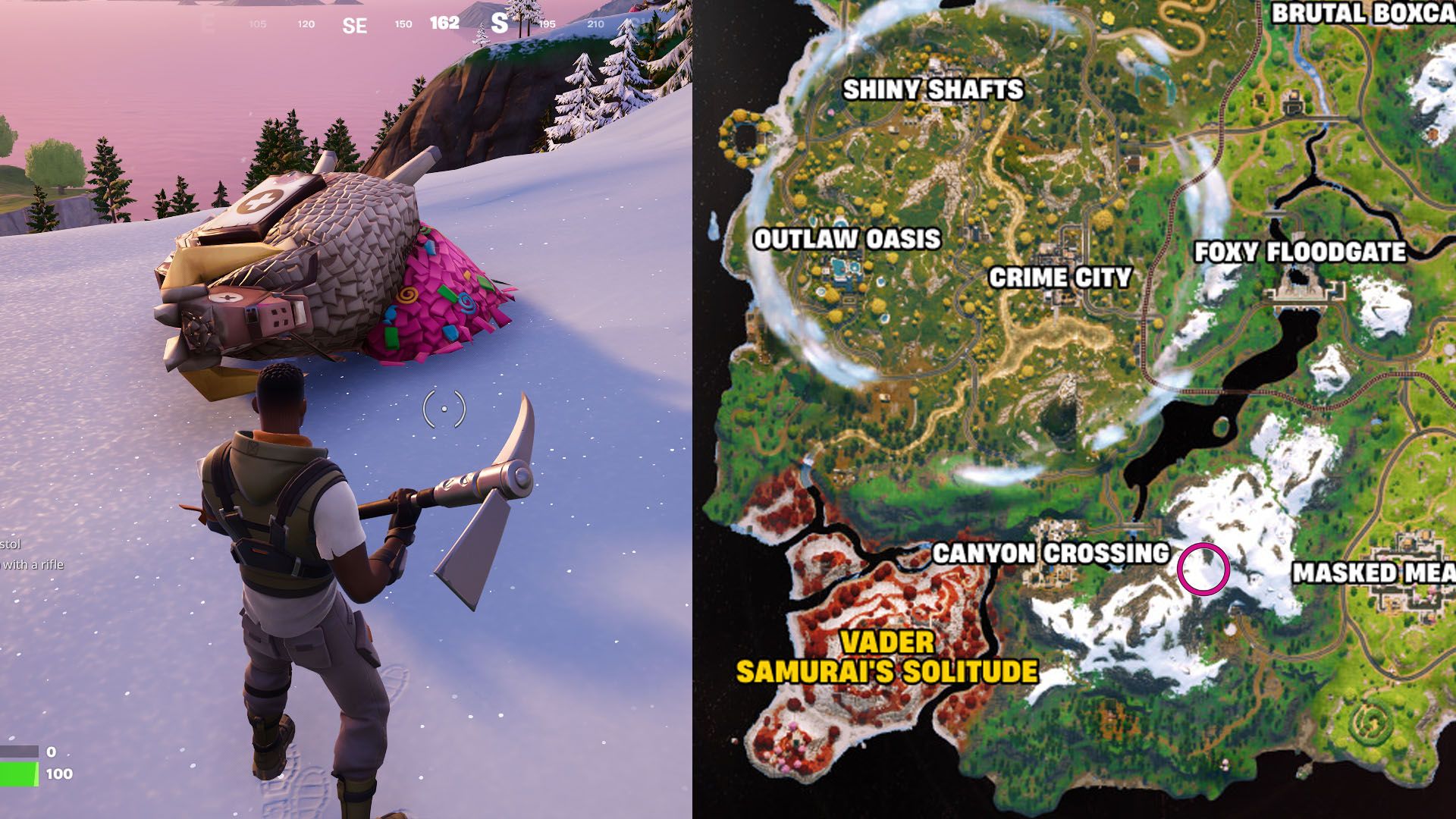 How to hide in hiding spots in Fortnite