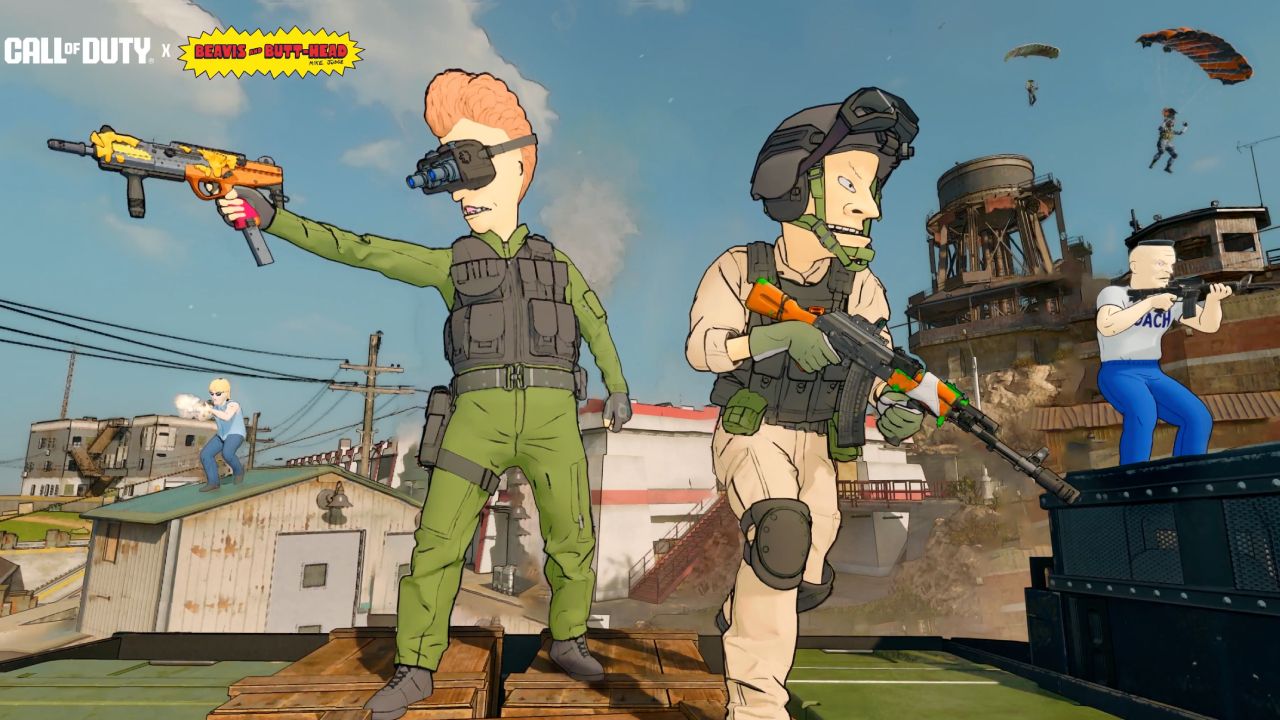 Beavis and Butthead make their Call of Duty debut in Season 4 Reloaded