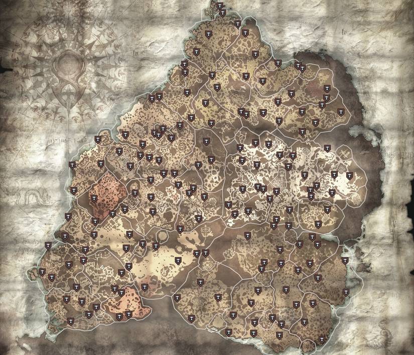All Altar of Lilith maps and locations in Diablo 4