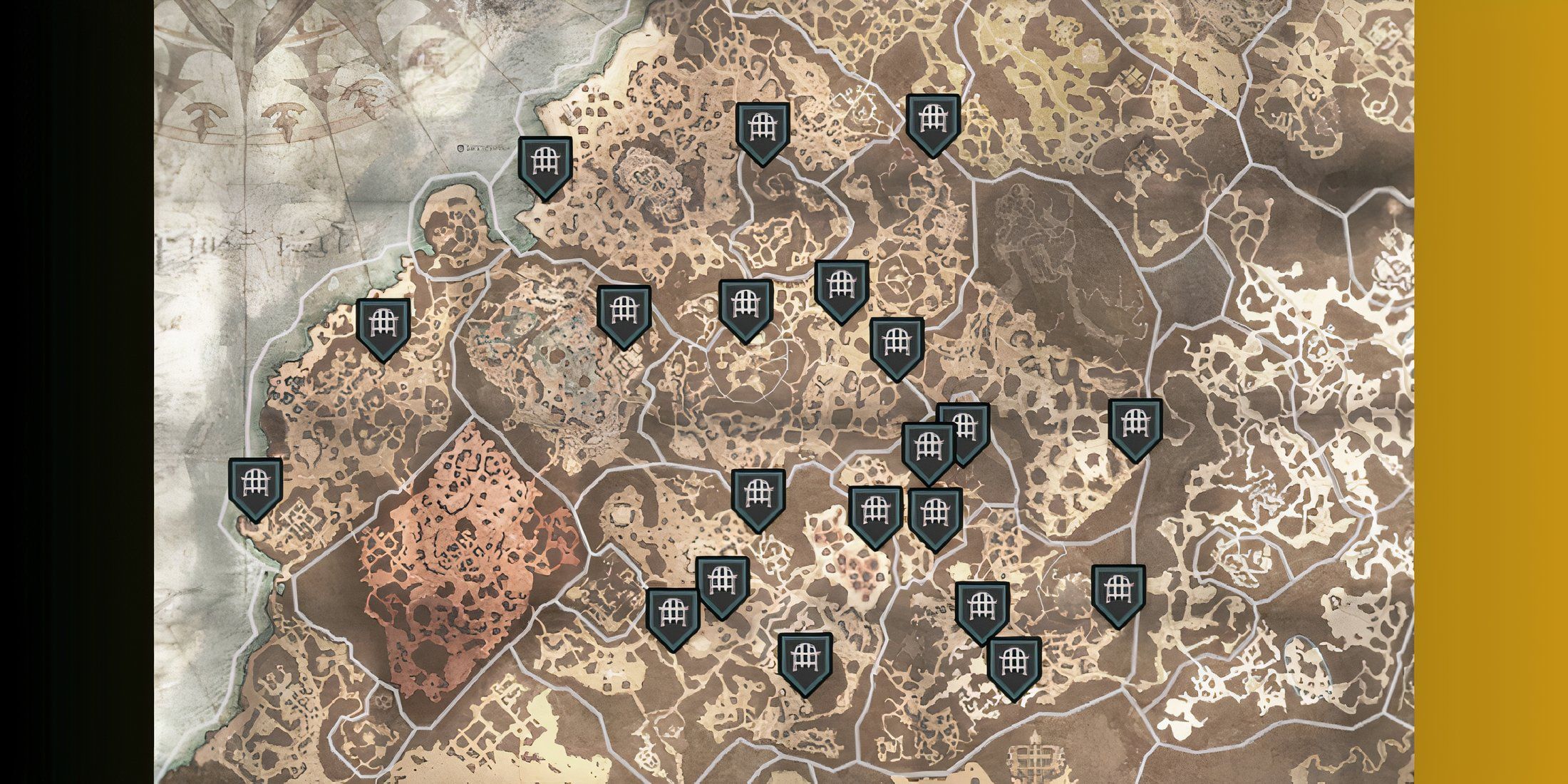 All Aspects list and dungeon locations in Diablo 4