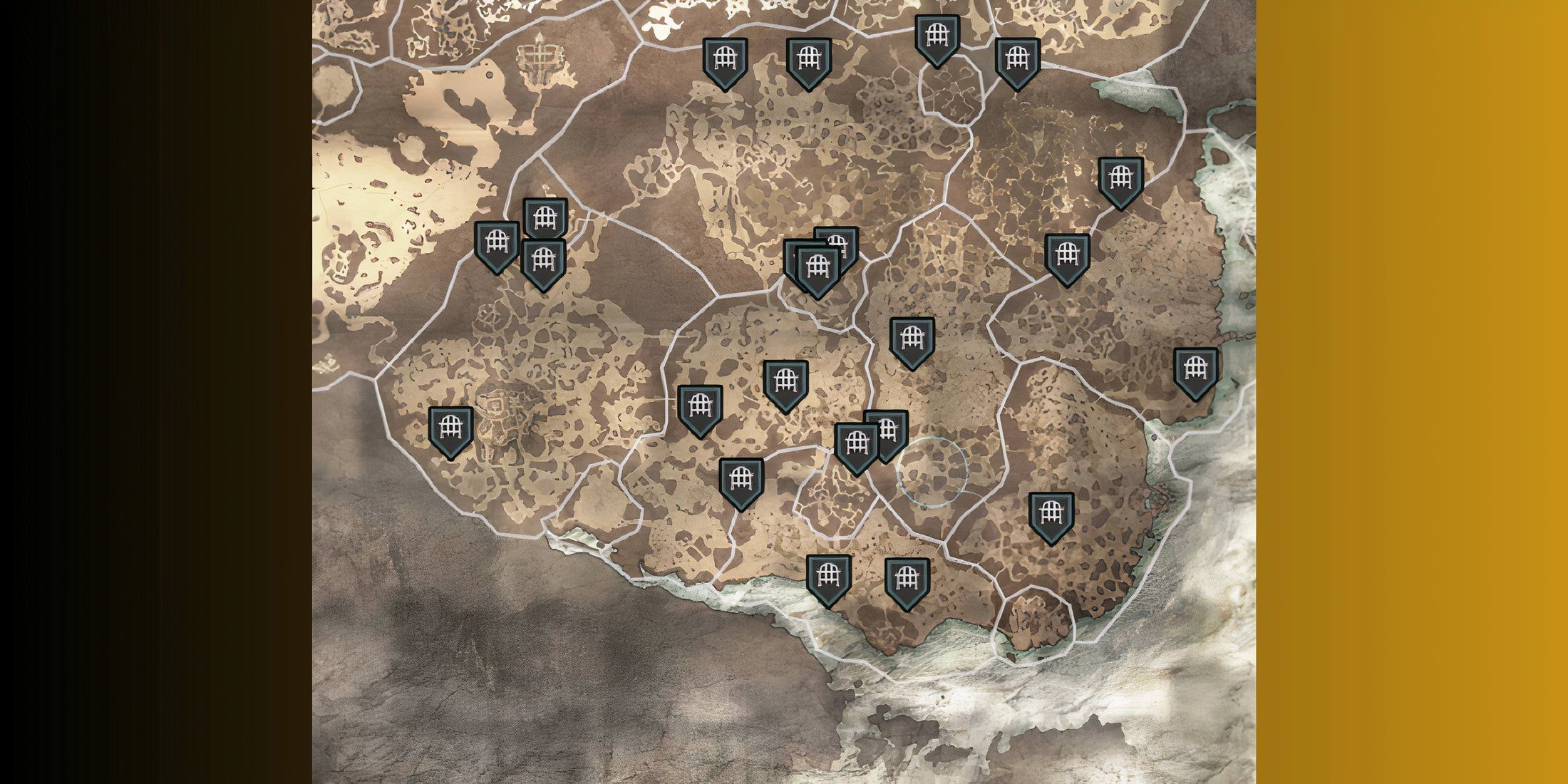 All Aspects list and dungeon locations in Diablo 4