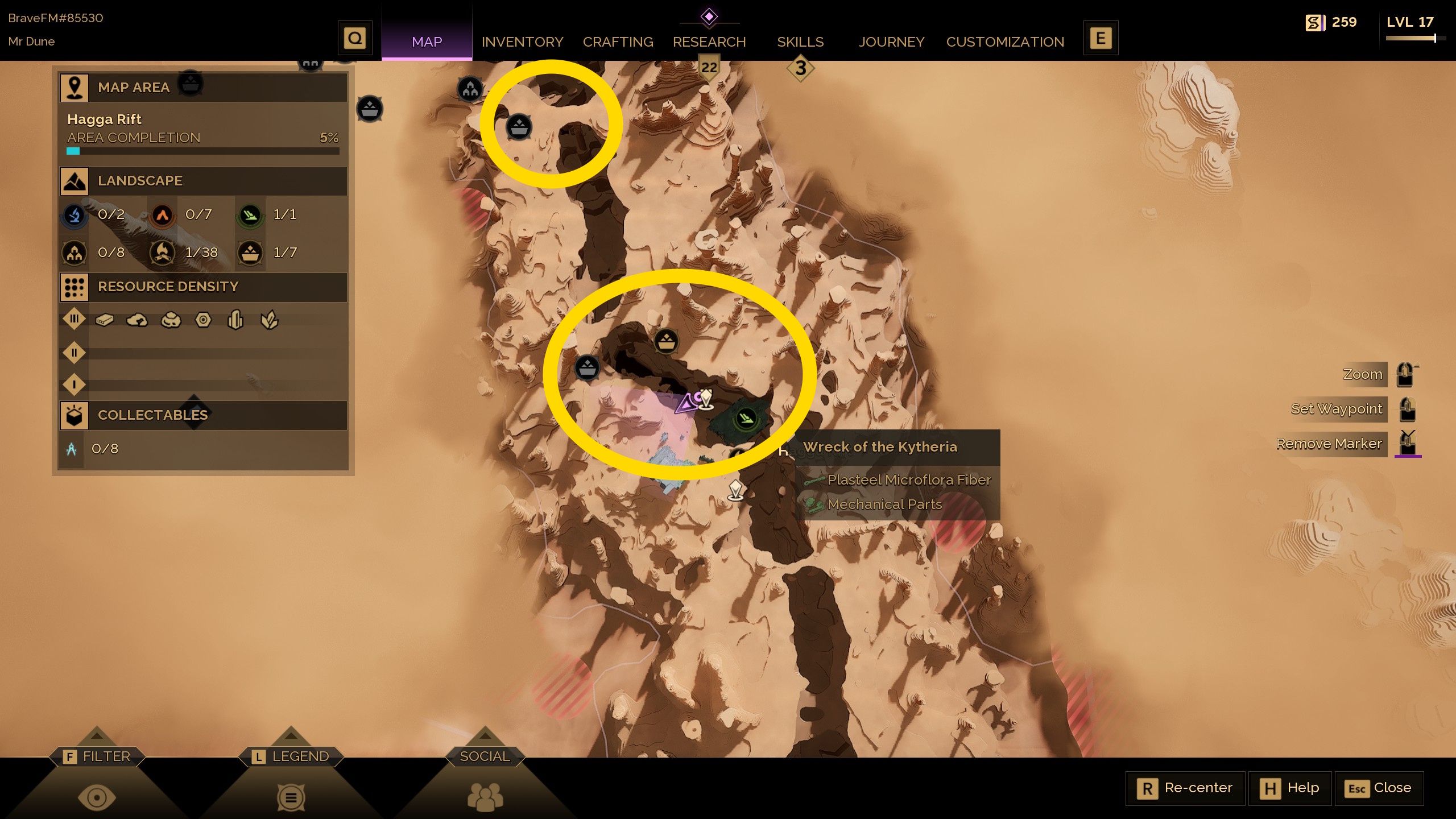Where to find Erythrite Cyrstals in Dune Awakening