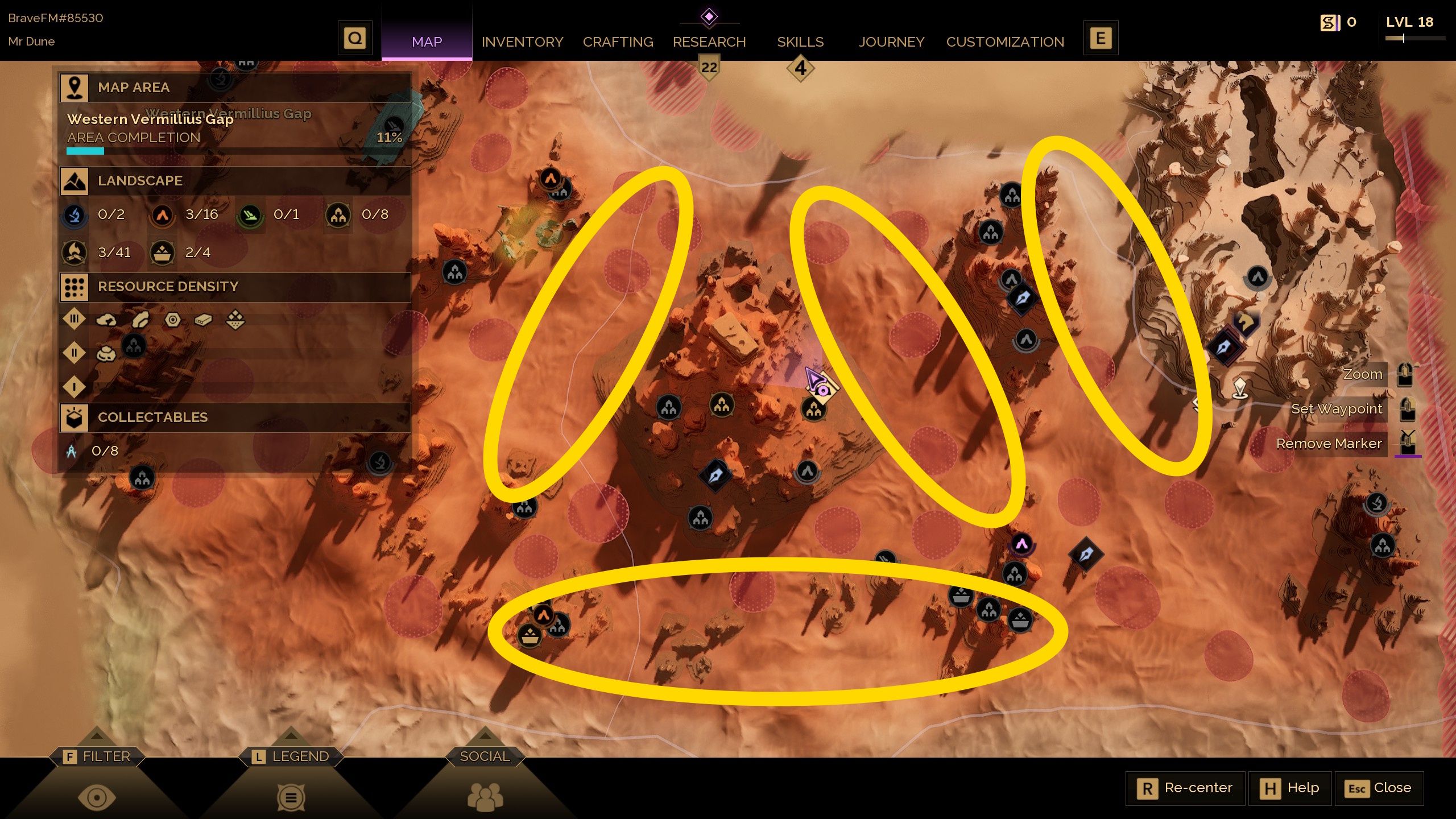 How to find and get Flour Sand in Dune: Awakening