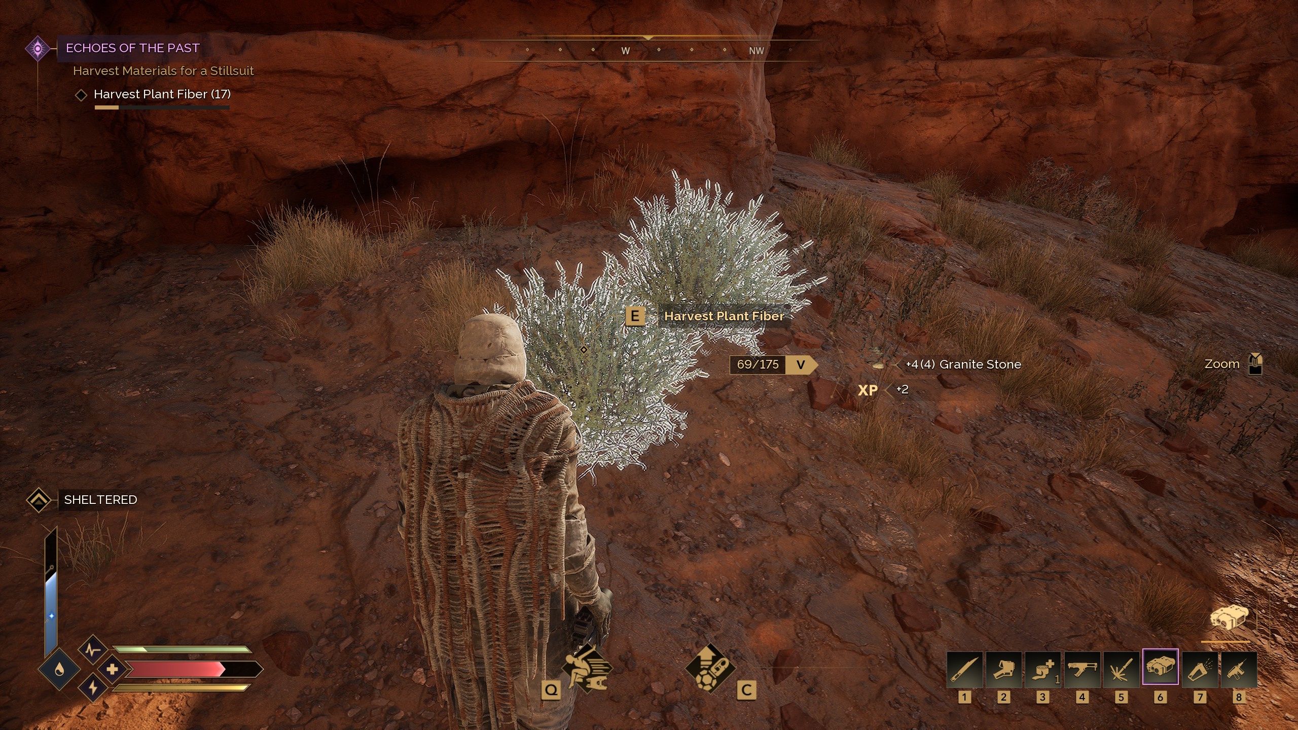 Where to find plant fiber locations in Dune Awakening