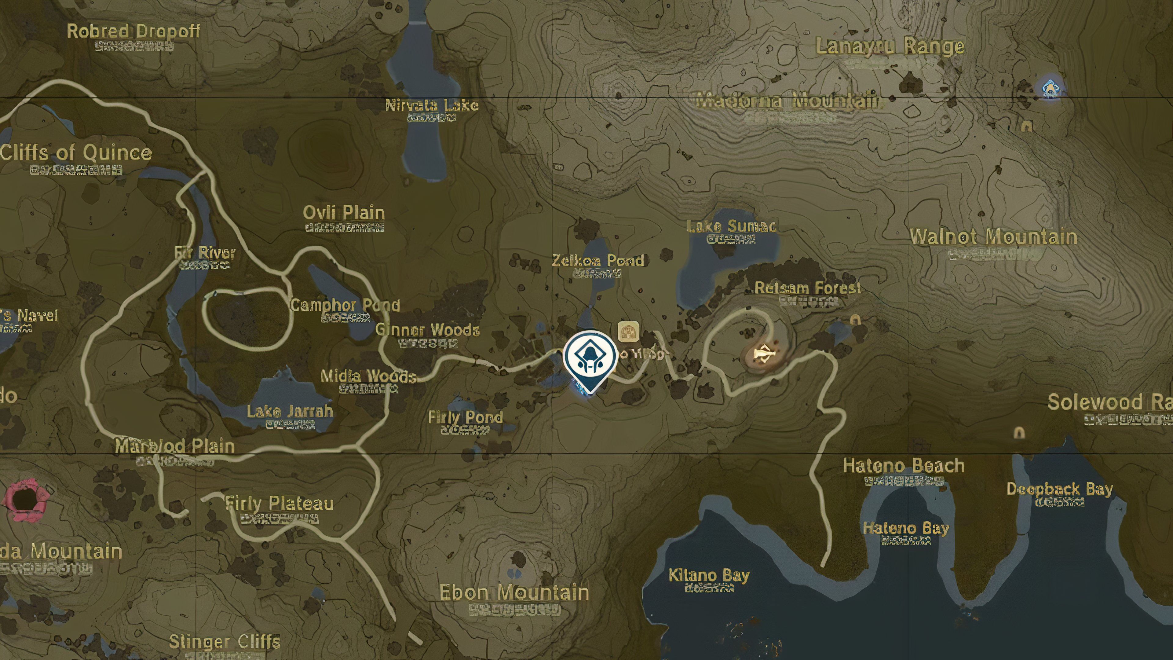 Zanmik Shrine location and walkthrough in Zelda: Tears of the Kingdom