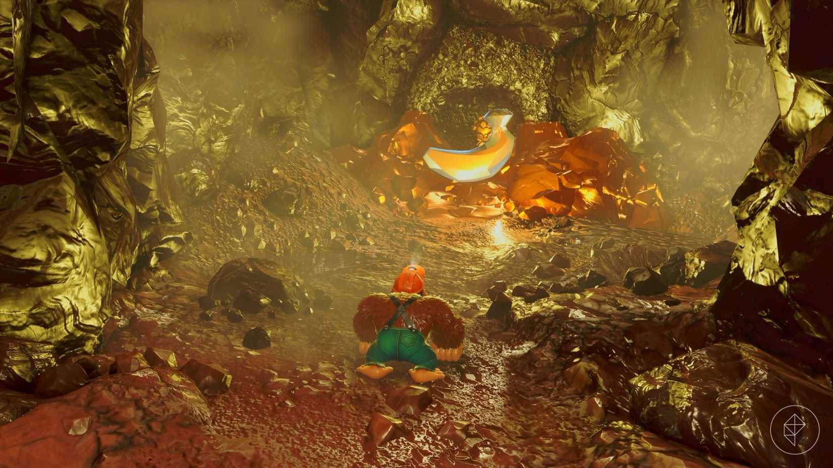 Ingot Isle Banandium Gem (bananas) locations in Donkey Kong Bananza
