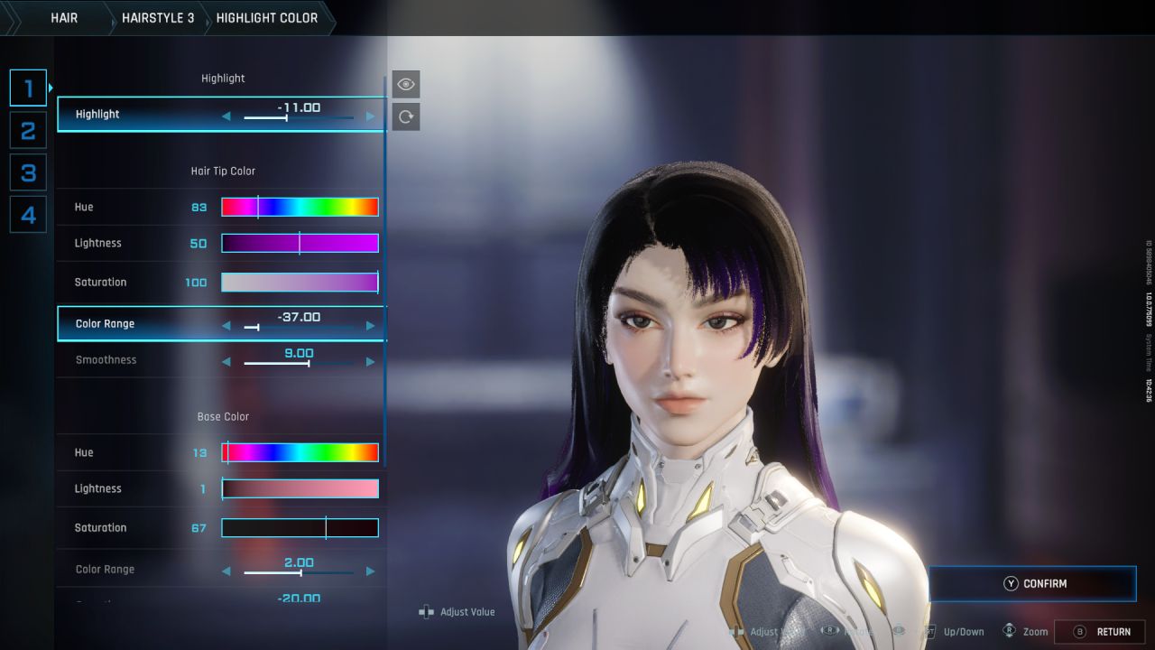 Mecha Break character creator is one of the best I’ve seen in ages