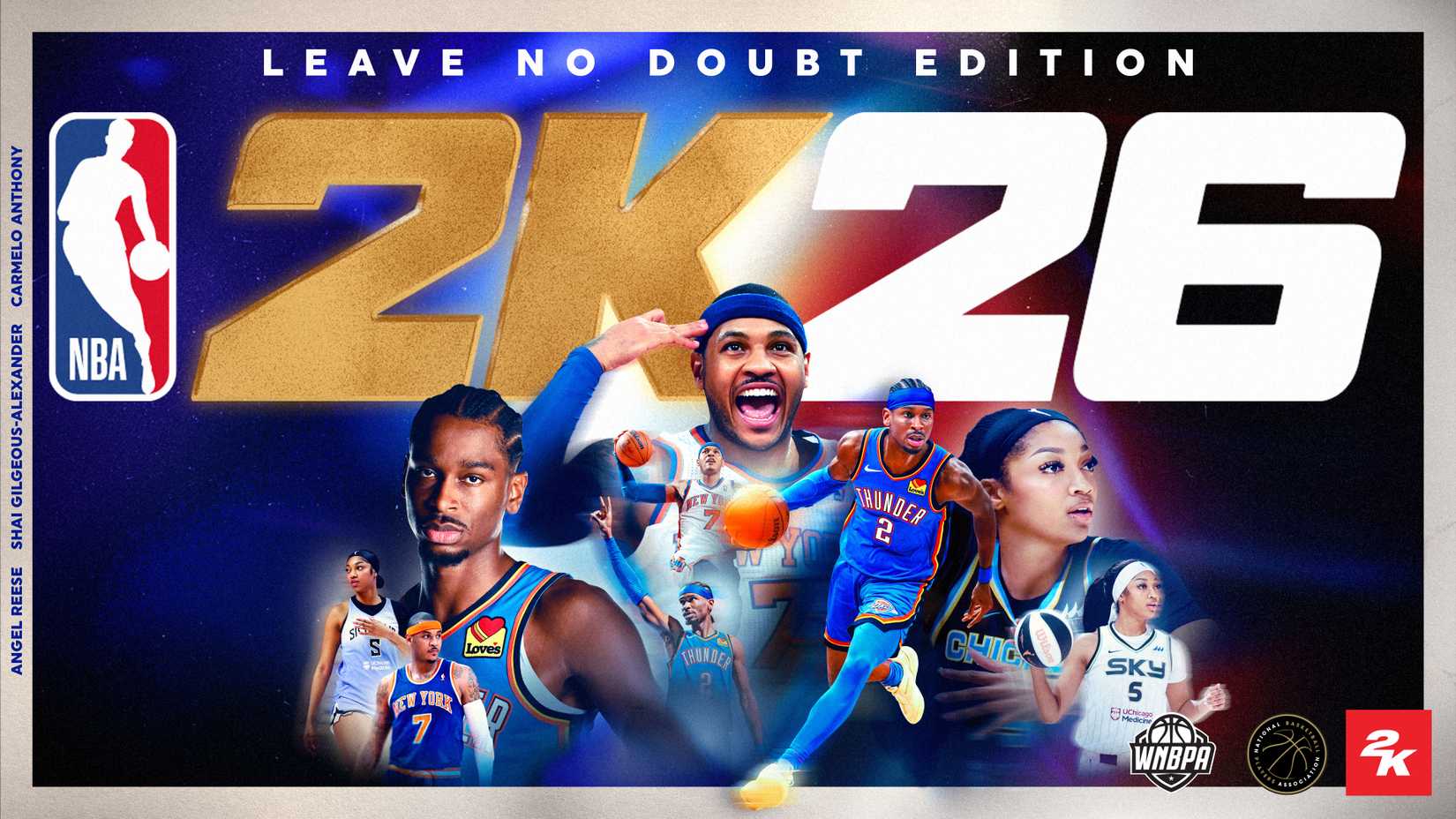 Angel Reese and Carmelo Anthony will be on the cover of NBA 2K26 ...