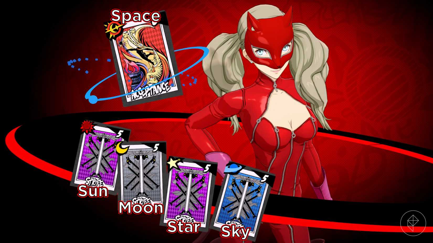 Persona 5 The Phantom X Revelation Cards, explained