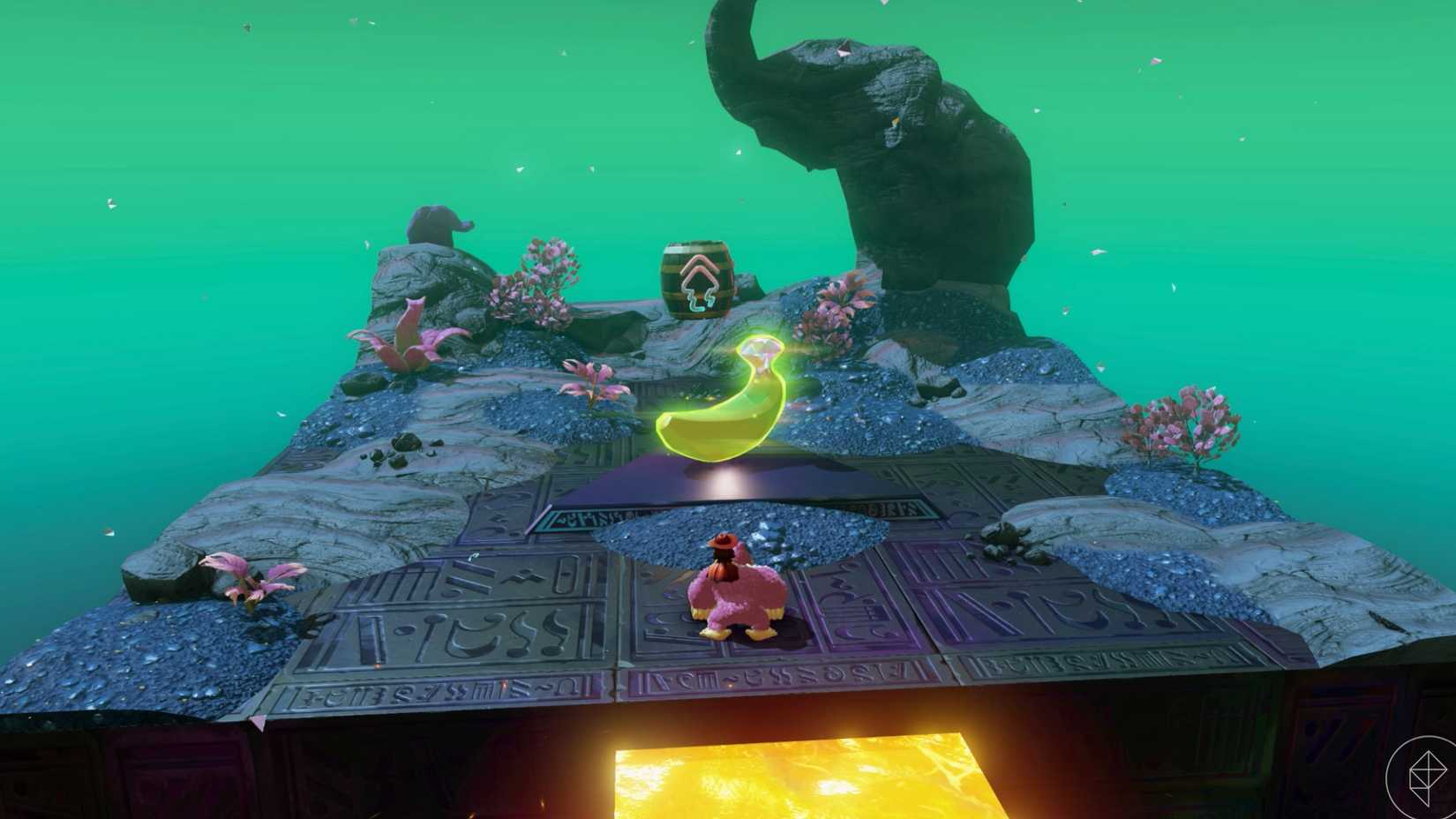 Tempest Layer Banandium Gem (banana) locations in Donkey Kong Bananza