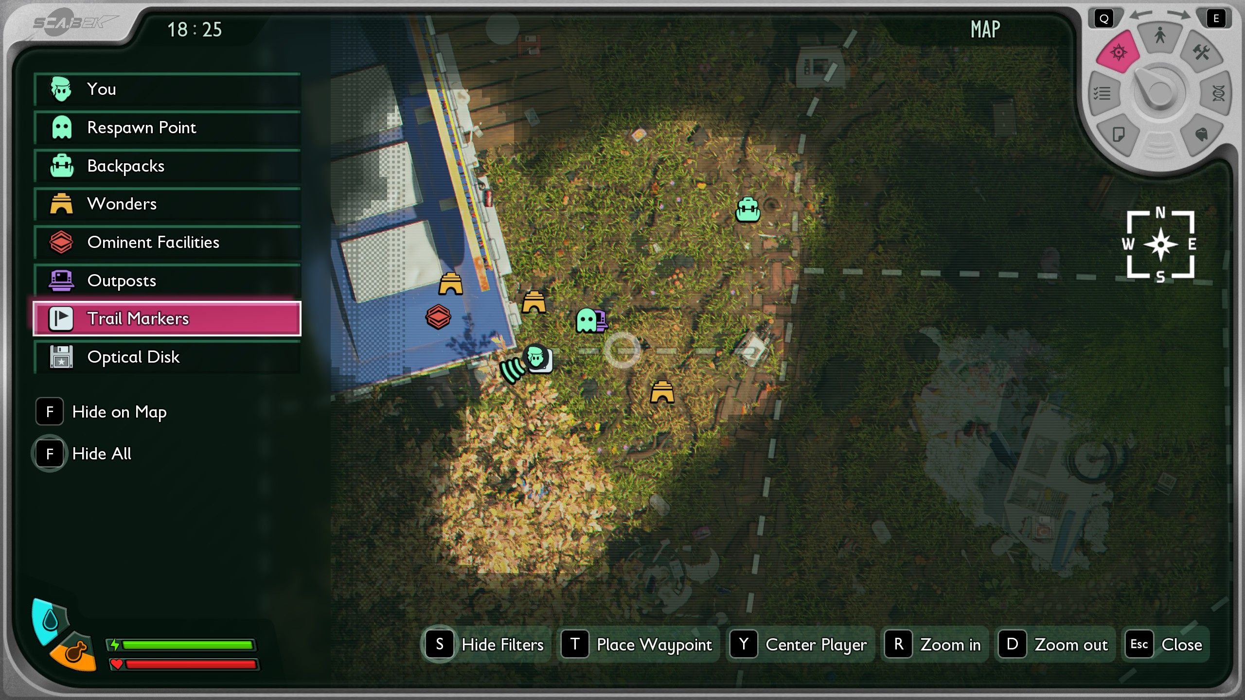 Where to find acorn shells and acorn tops in Grounded 2