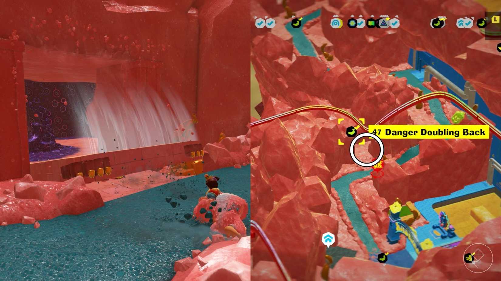 Feast Layer Banandium Gem (bananas) locations in Donkey Kong Bananza