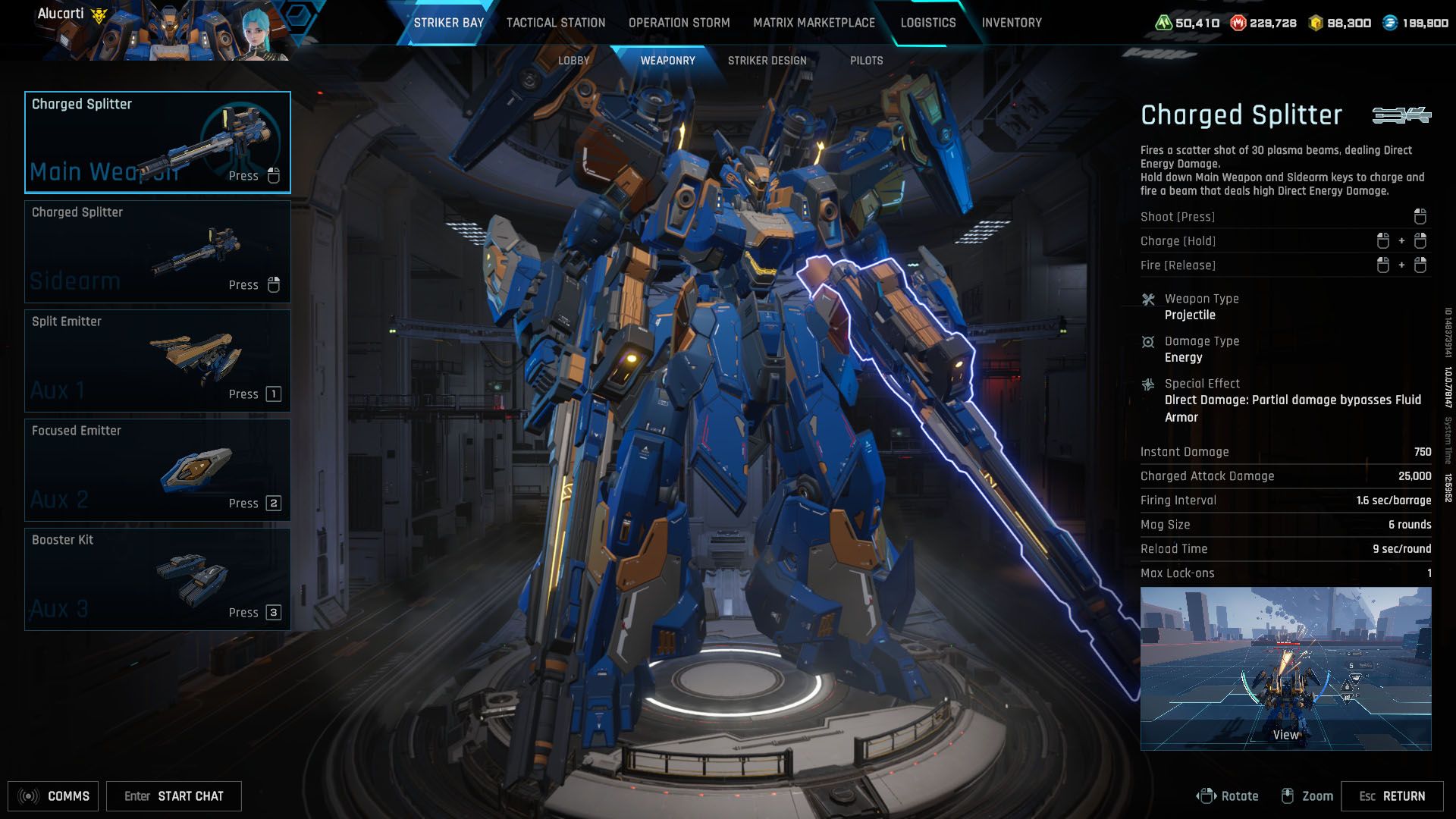 Best Strikers mechs tier list in Mecha Break