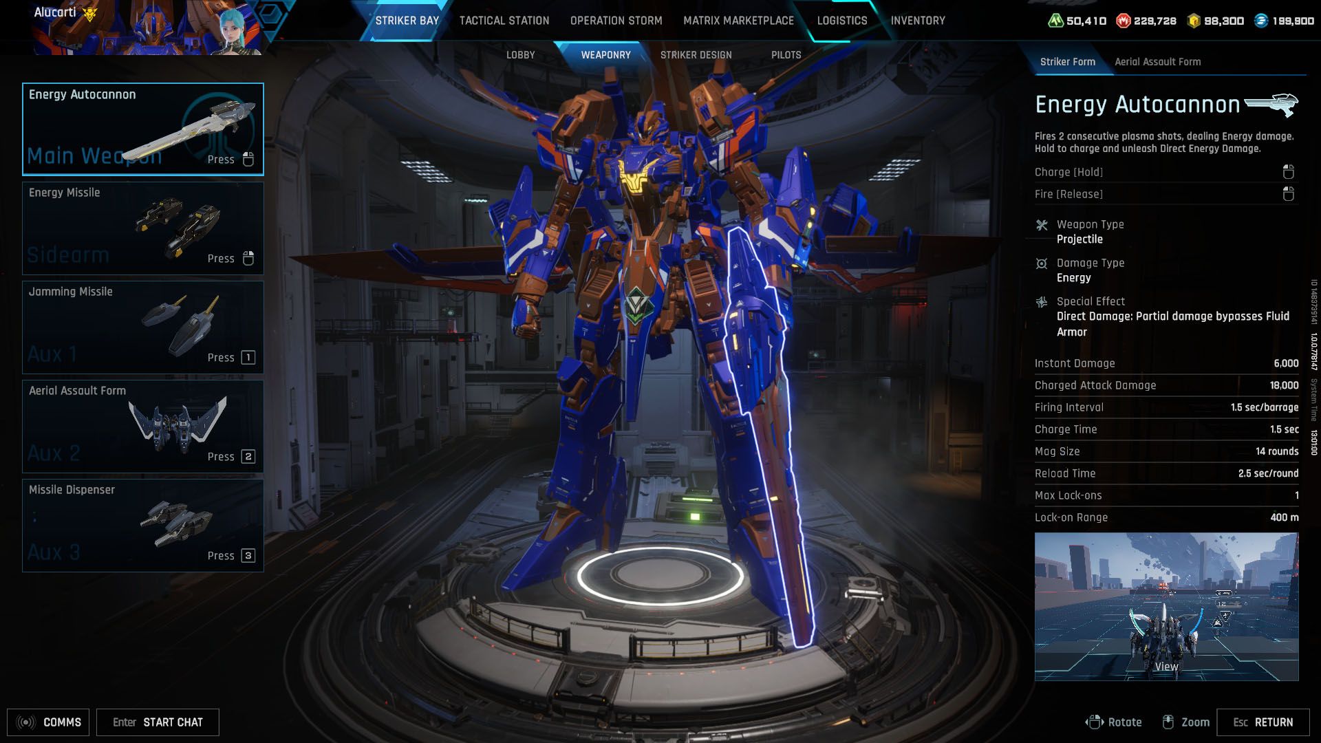 Best Strikers mechs tier list in Mecha Break