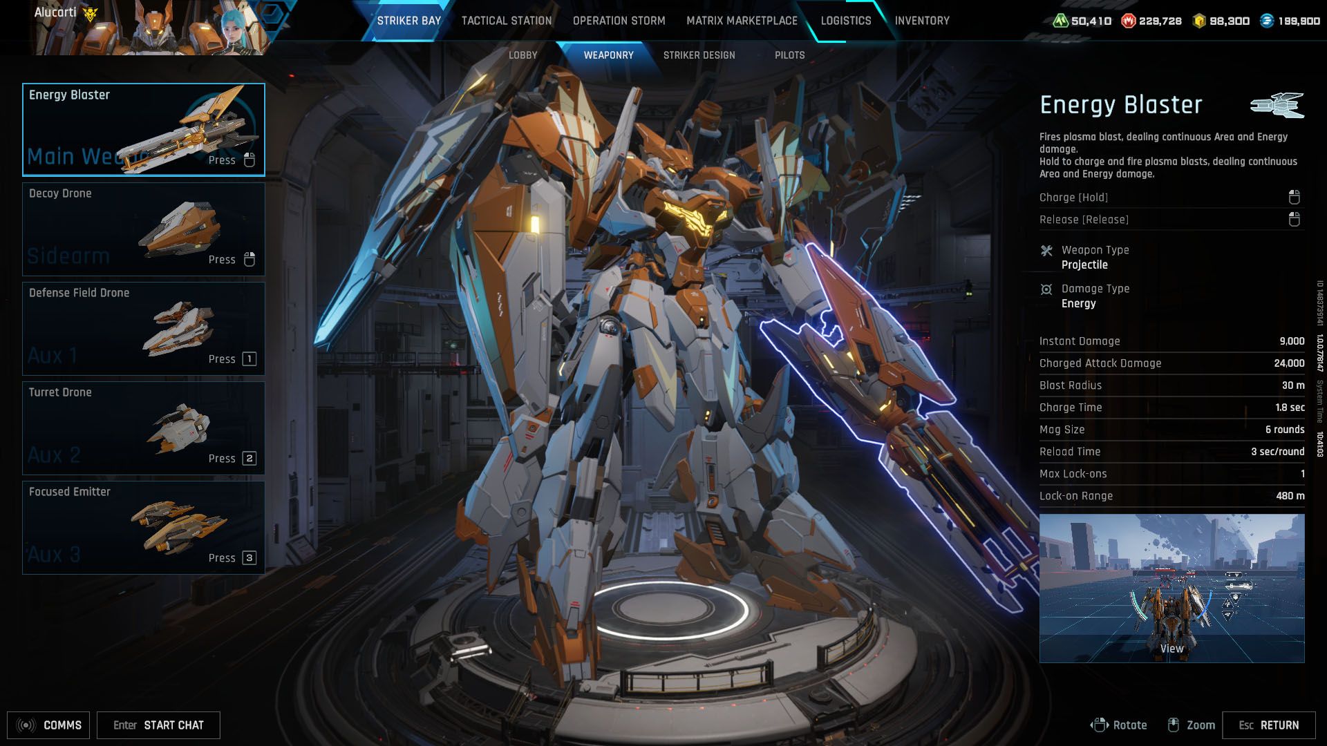 Best Strikers mechs tier list in Mecha Break