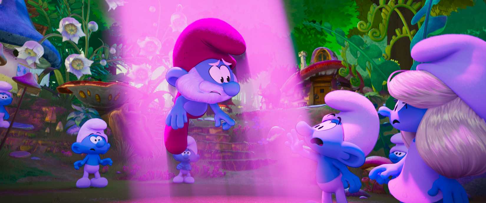 Smurfs review: This isn’t a movie, it’s just a bag of random kid stuff