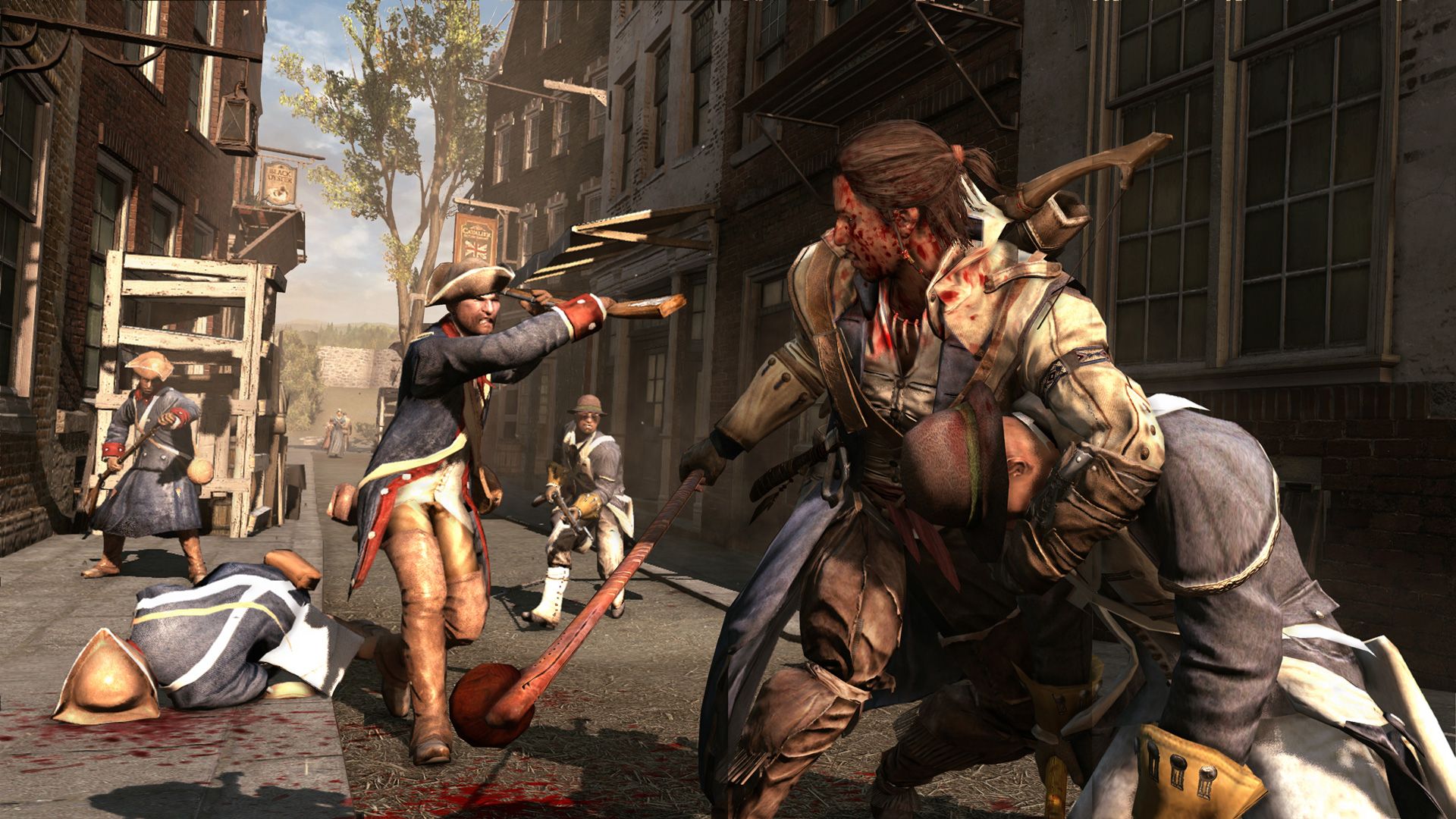 Assassin’s Creed 3 - street fight