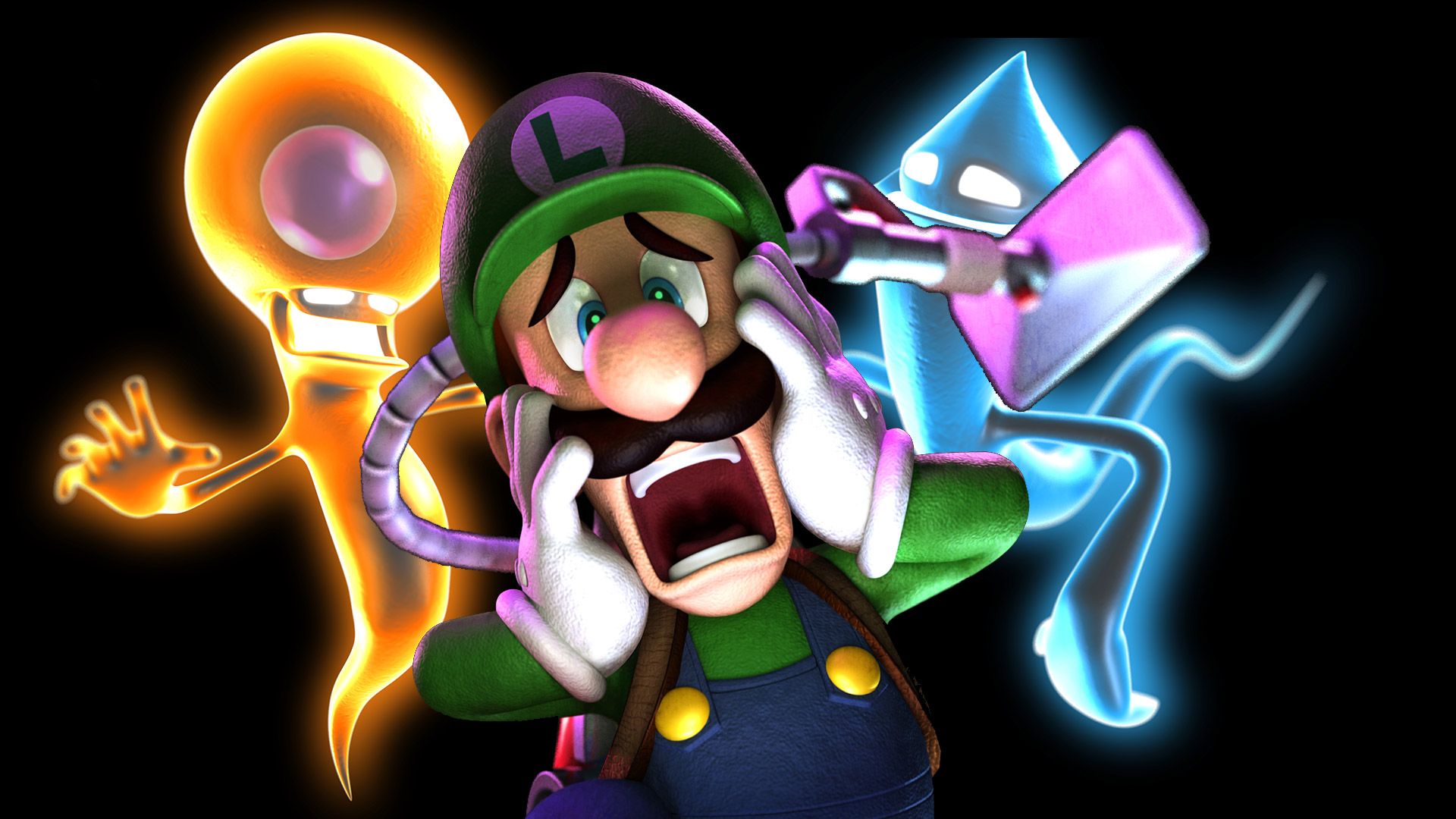 When did Luigi become such a scaredy cat?