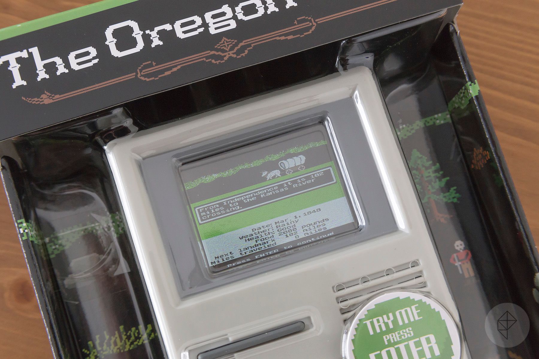 Here’s the portable version of The Oregon Trail you didn’t know you wanted