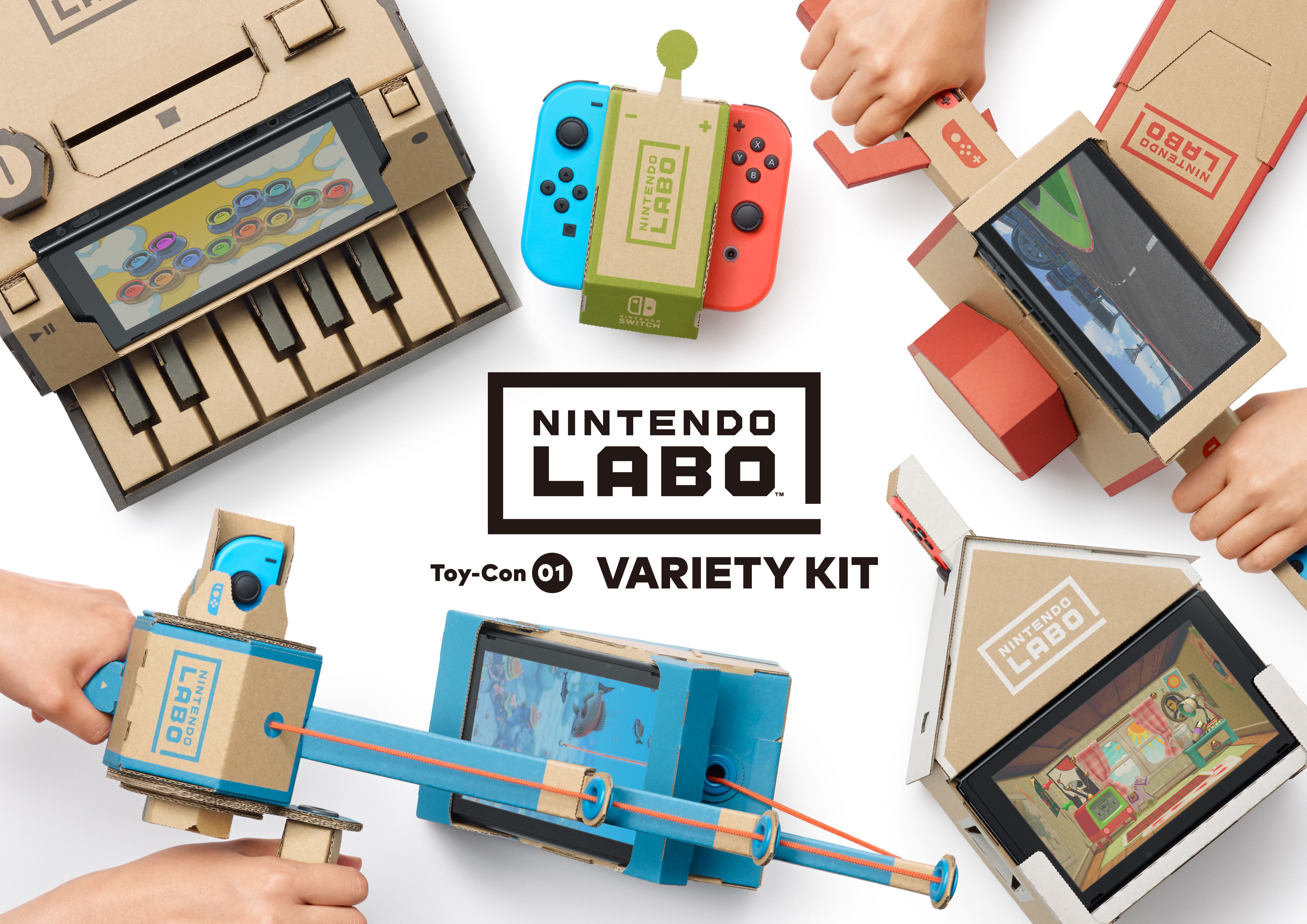 Nintendo Labo build times: How long is each project?