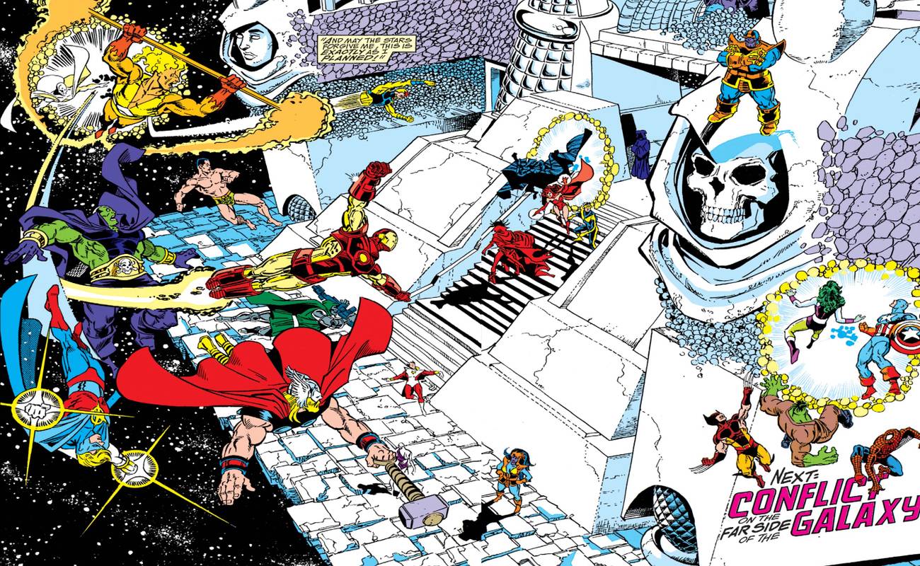 How does Avengers: Endgame and Infinity War end in the comics?