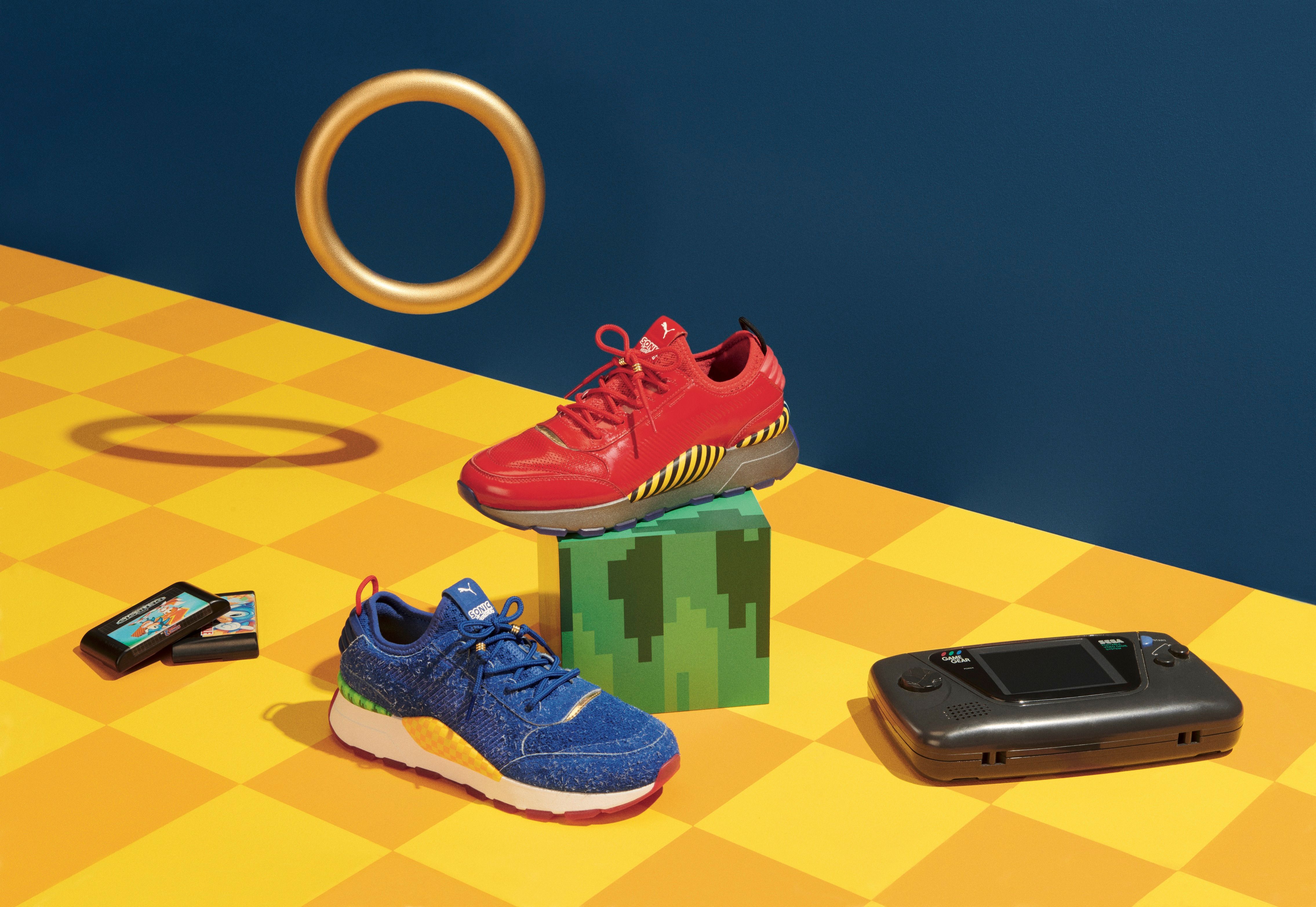 Puma’s Sonic the Hedgehog sneakers on sale starting June 5