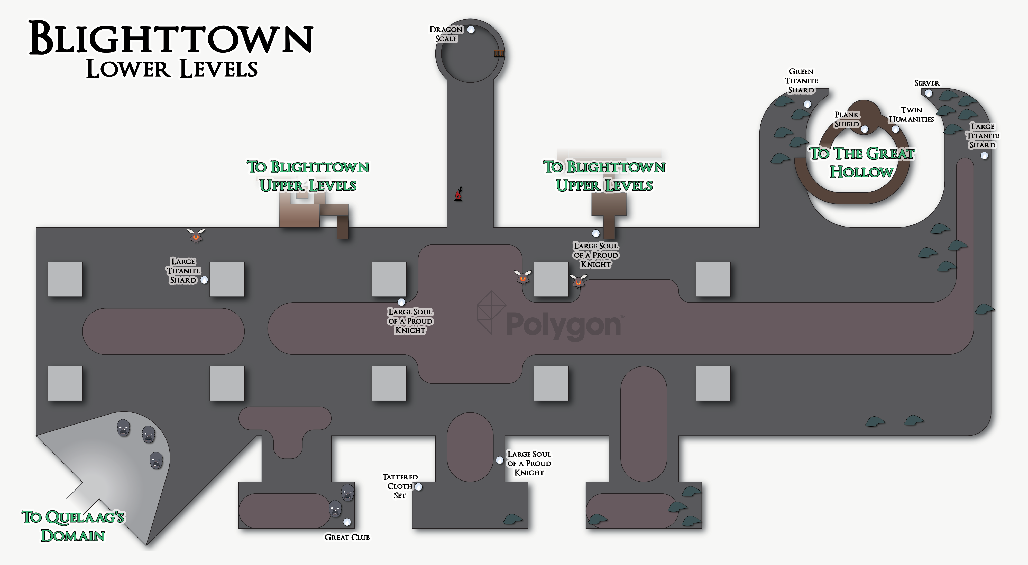 Dark Souls Remastered guide: Blighttown map