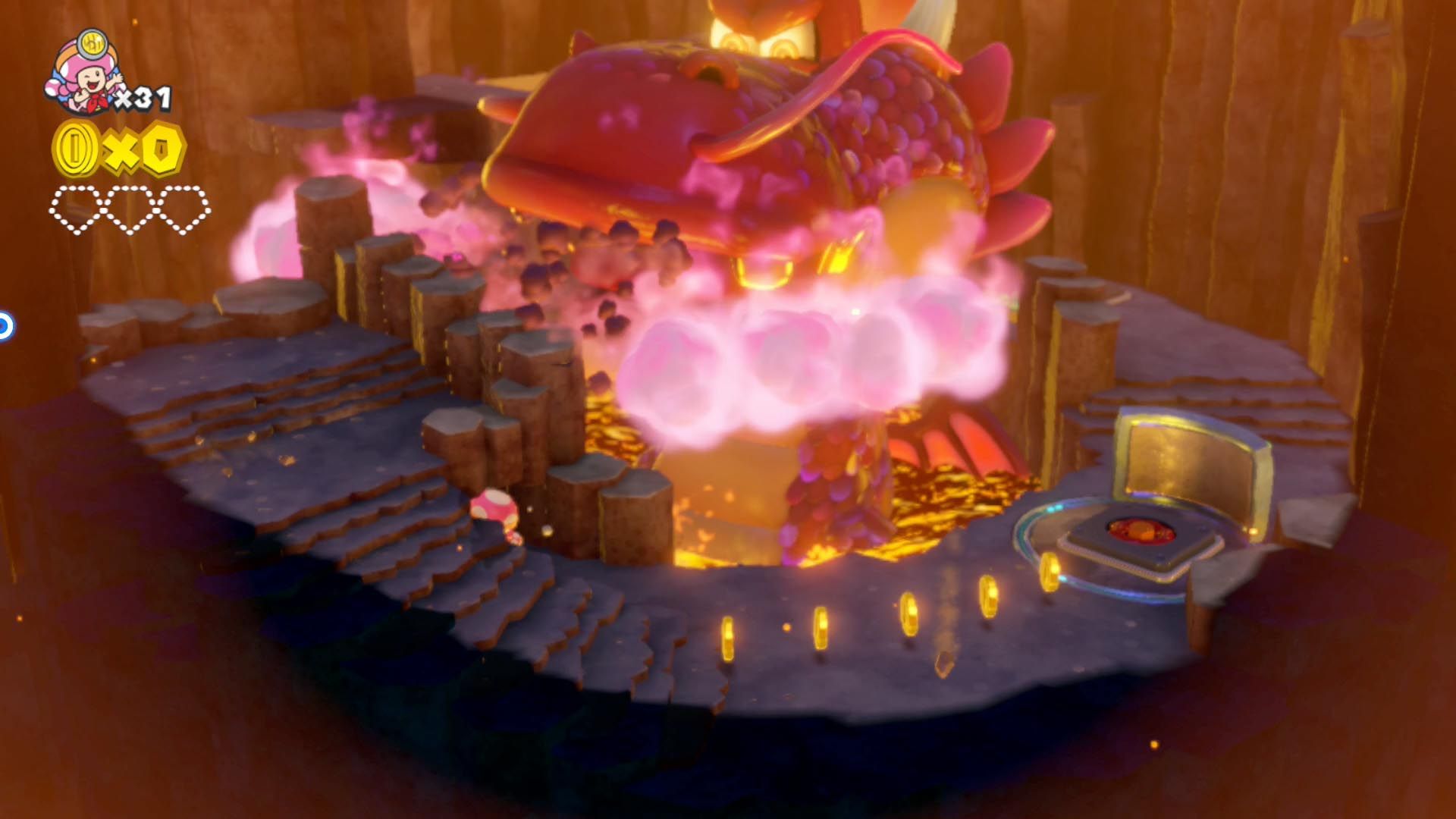 Captain Toad: Treasure Tracker ‘Draggadon’s Revenge’ Super Gems, Power ...