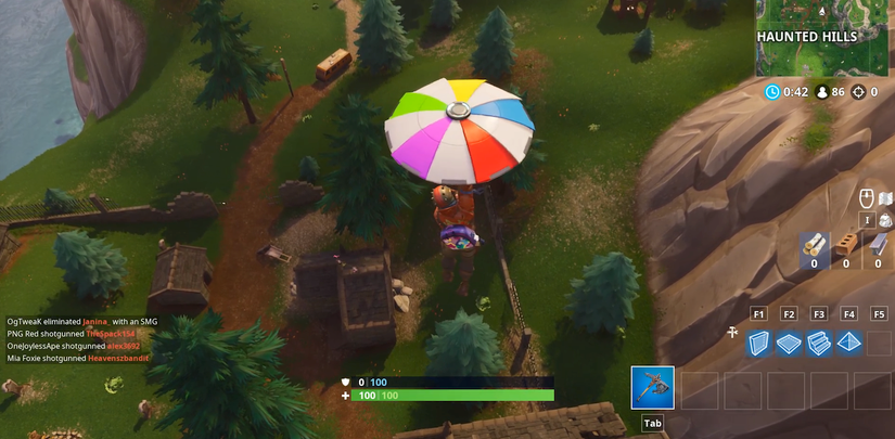 Follow the treasure map found in Snobby Shores – Fortnite Season 5 ...