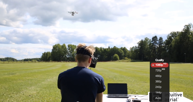 Watch a drone being controlled by the Oculus Rift