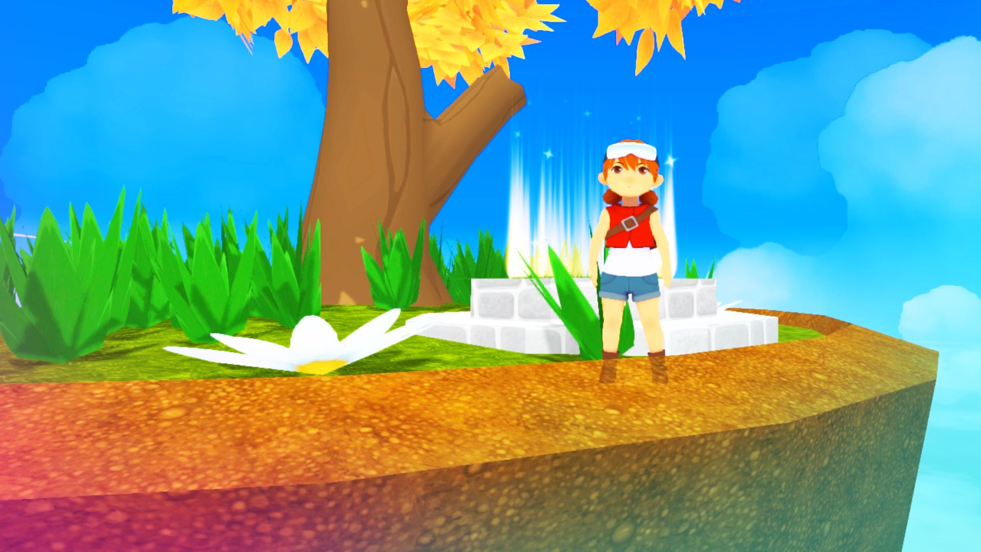 Poi is a new platformer inspired by Super Mario 64 and Banjo-Kazooie