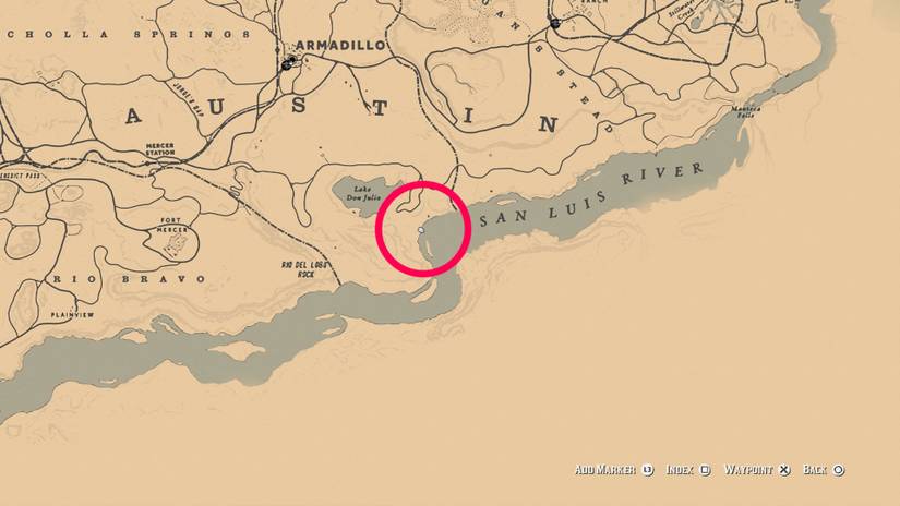 Find RDR2 Legendary Fish guide with maps