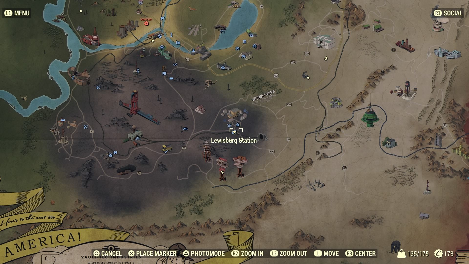 Fallout 76 guide to vendor locations