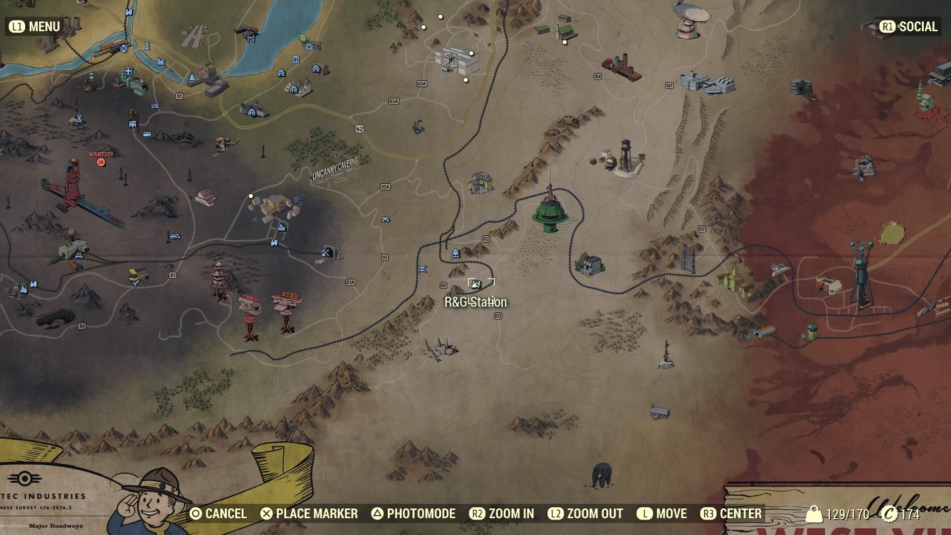 Fallout 76 guide to vendor locations