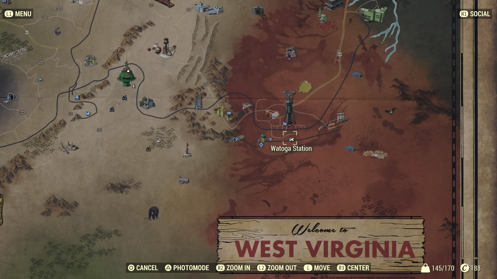 Fallout 76 guide to vendor locations