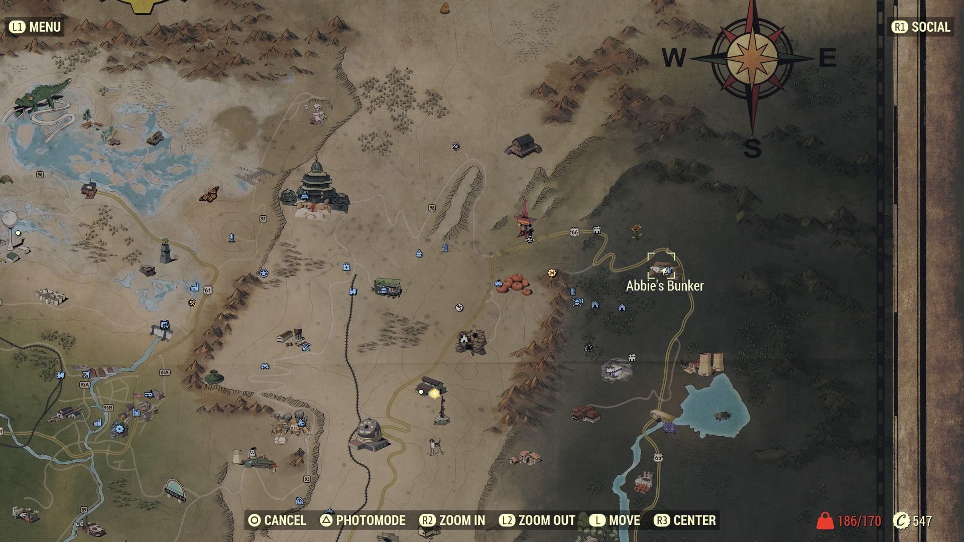 Fallout 76 guide to Plan locations