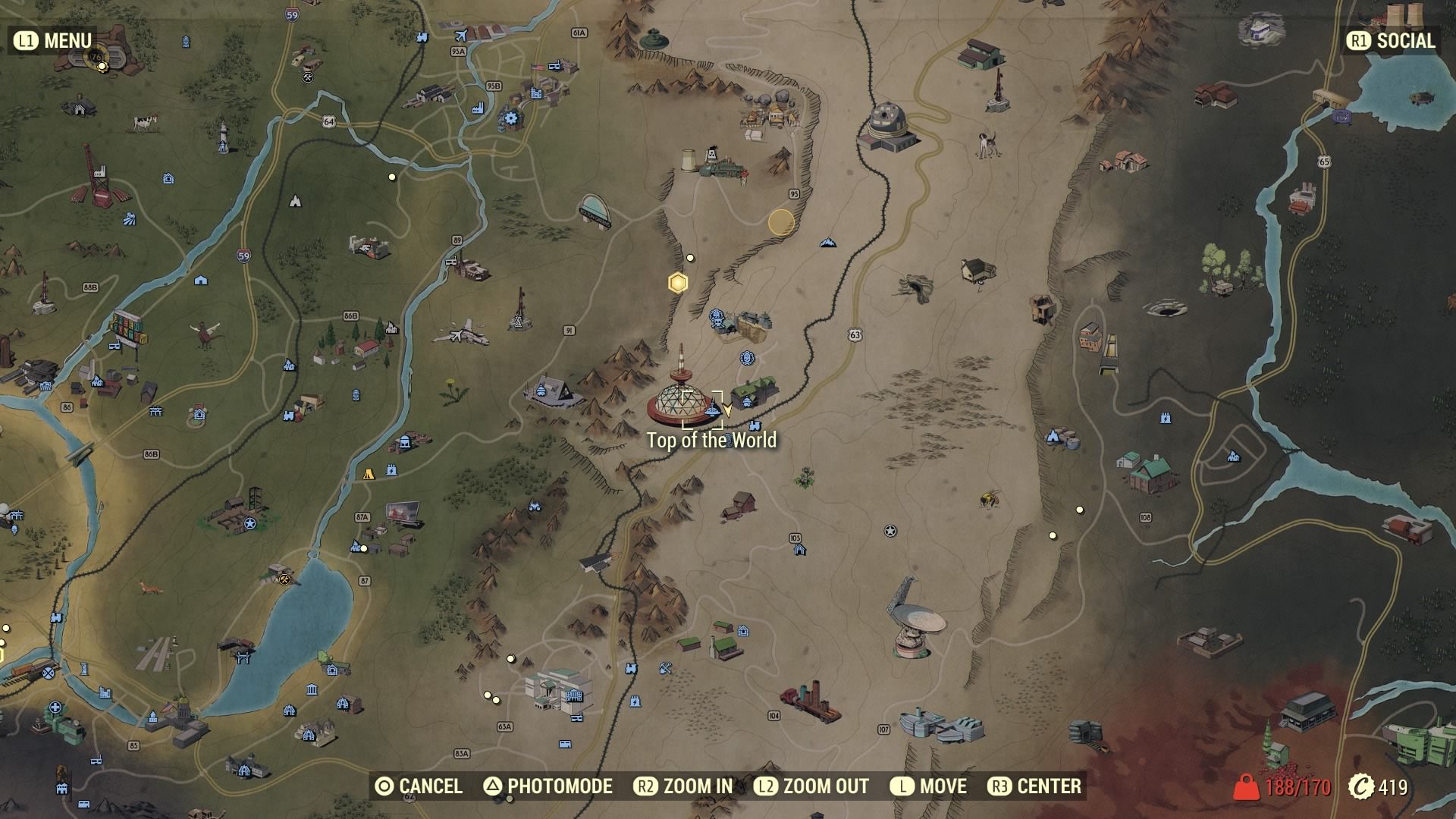 Fallout 76 guide to Plan locations