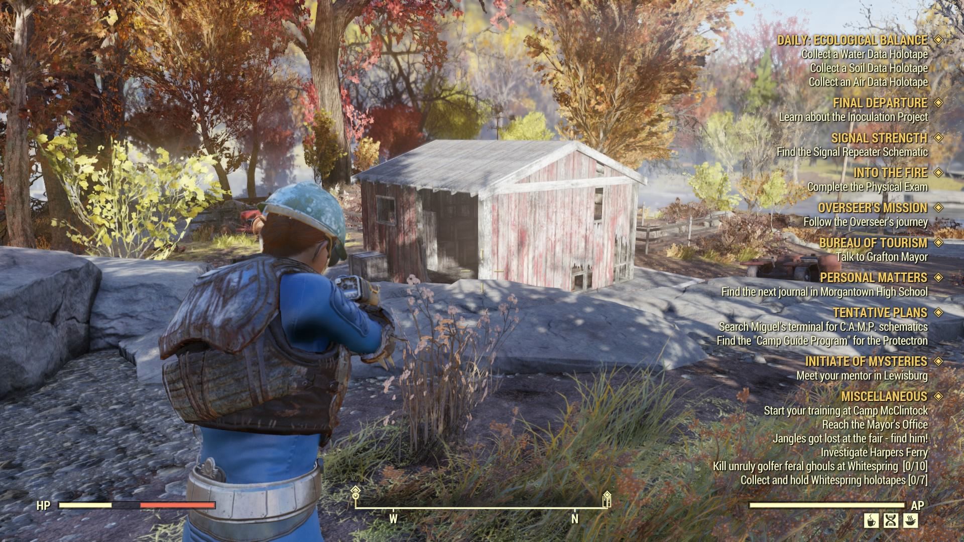 Fallout 76 guide to Plan locations