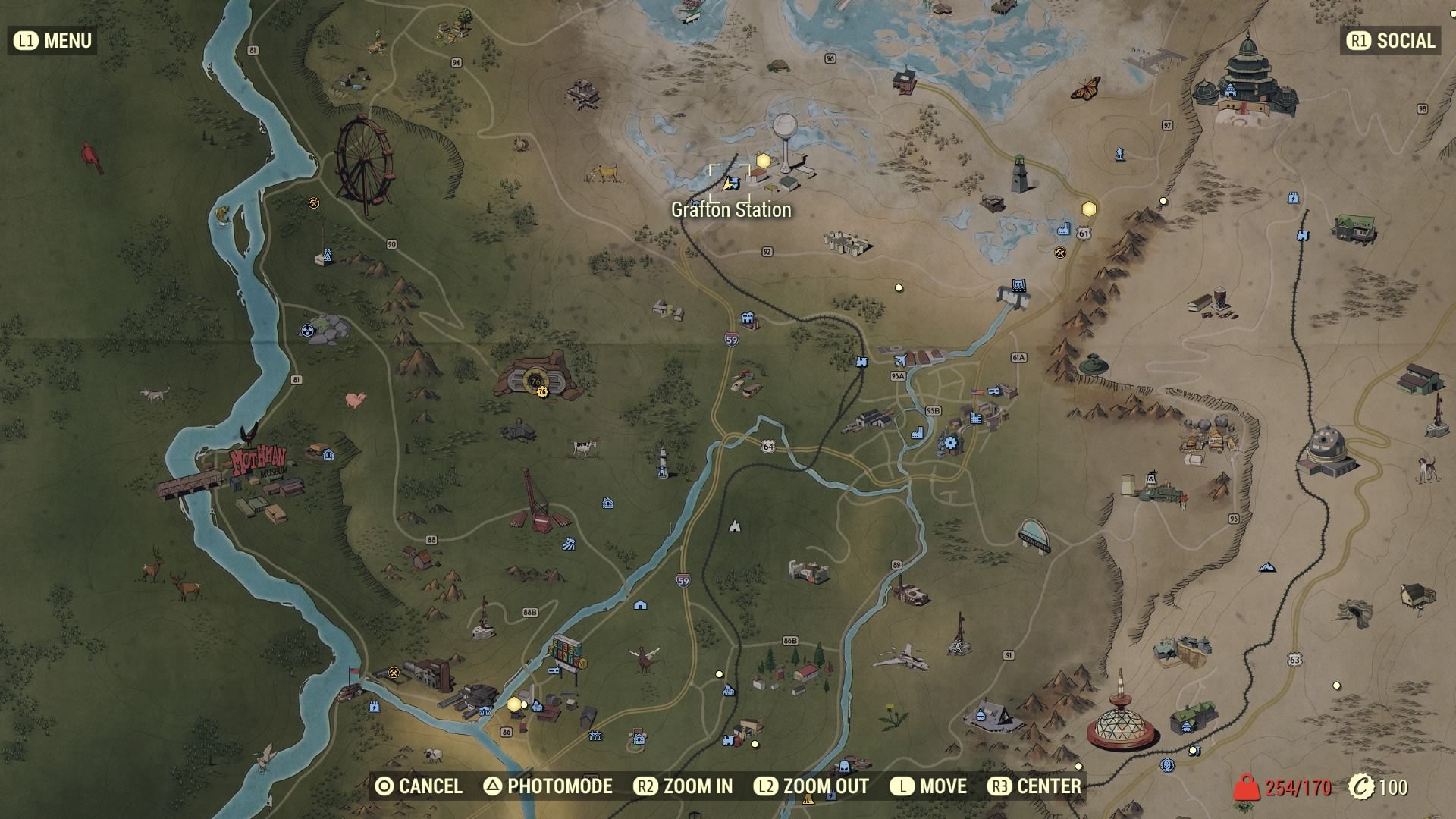 Fallout 76 guide to Plan locations