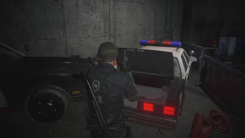 Resident Evil 2 Parking Garage walkthrough 1