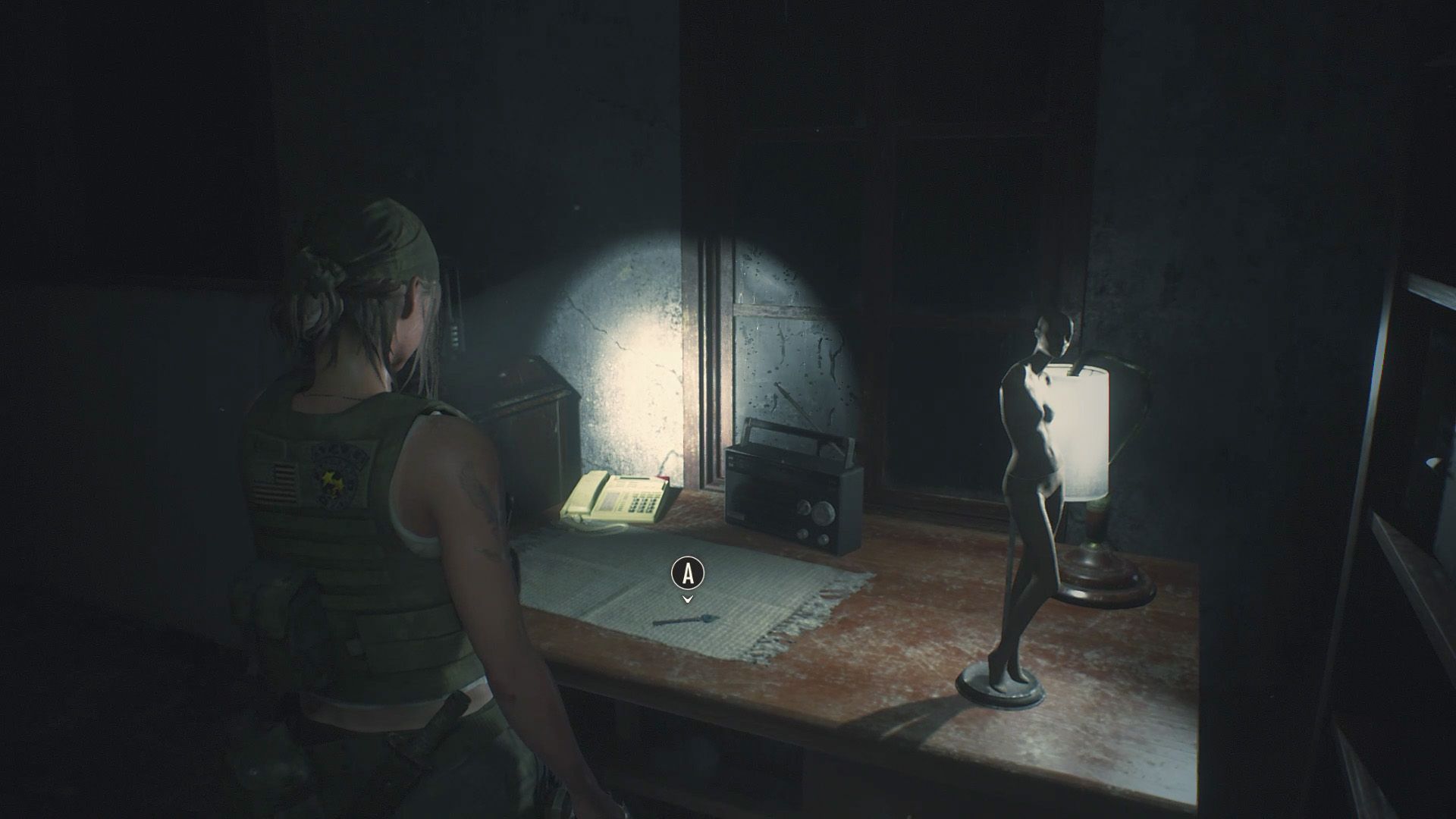 RE2 remake Claire & Leon [2nd] walkthrough: Find three medallions