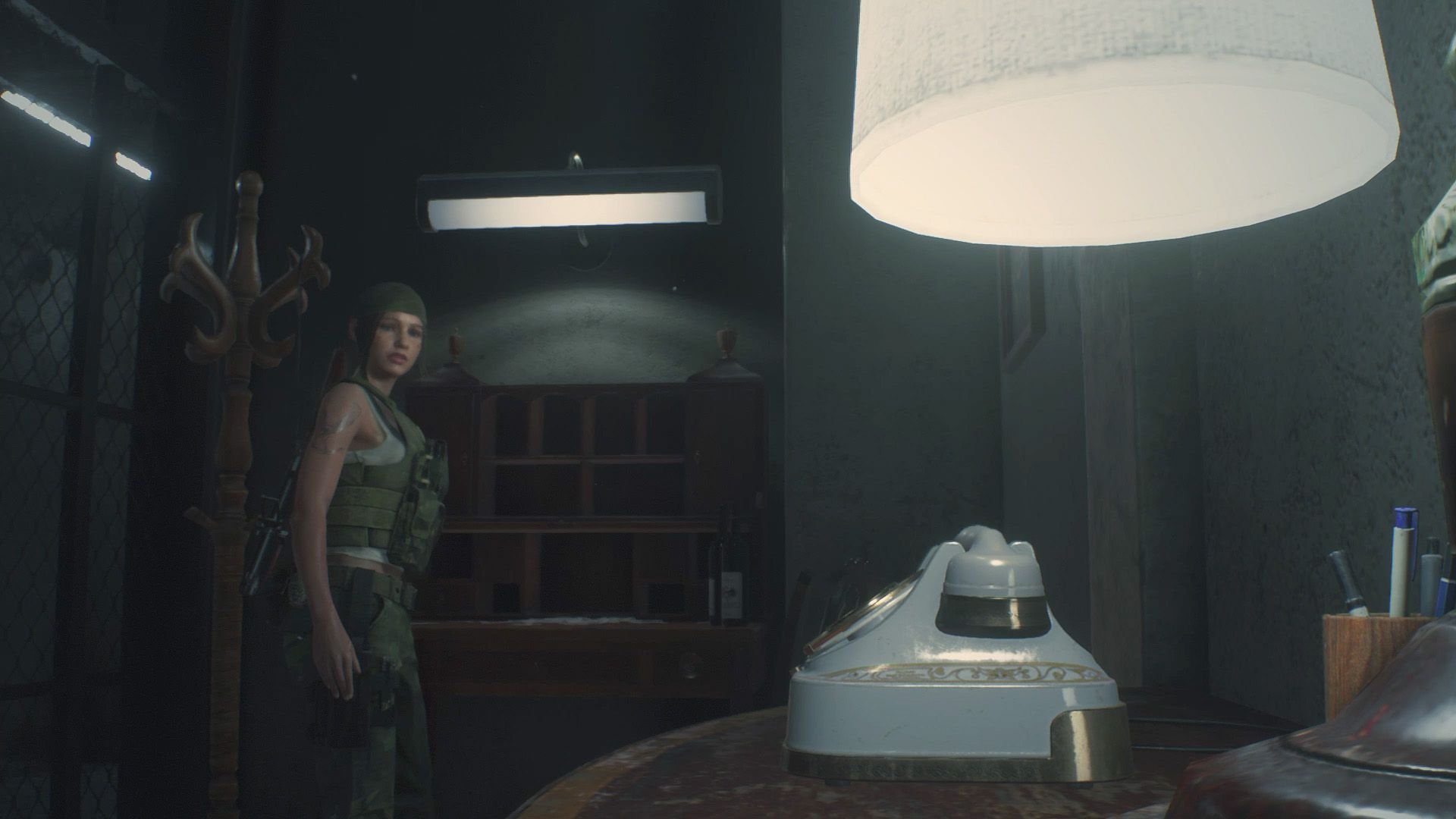 RE2 remake Claire 2nd: Find the Power Panel Parts walkthrough