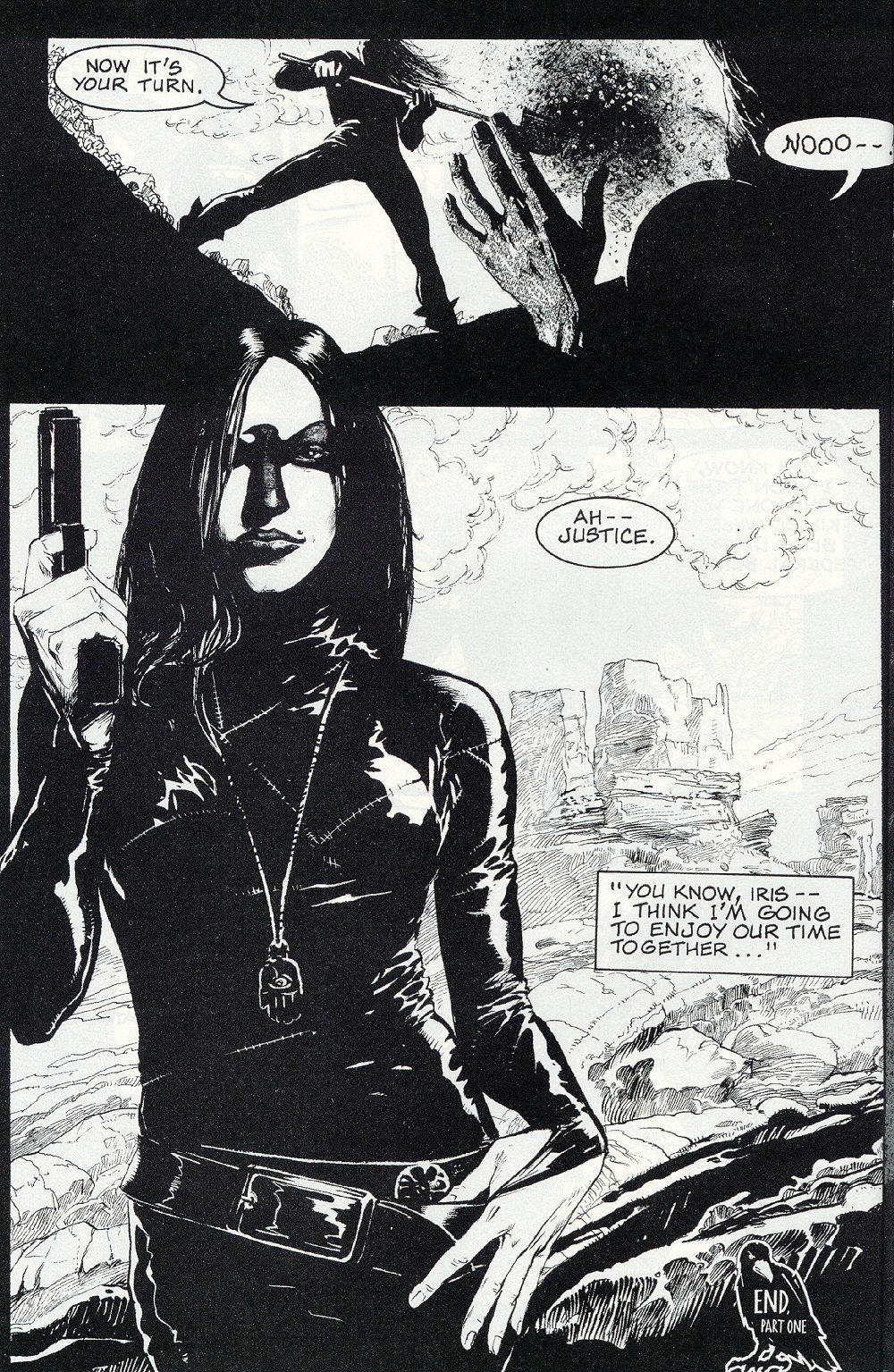 Has the Crow ever been a woman? Yes, and it was great