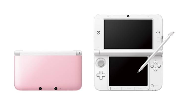Pink/white 3DS XL hits Japan September 27th
