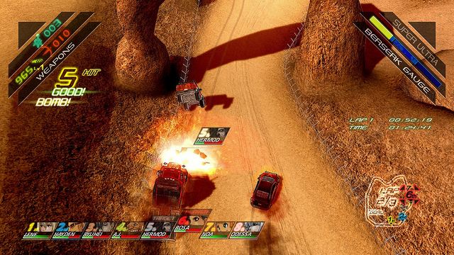 Fuel Overdose trailer shows off weapon-based racing