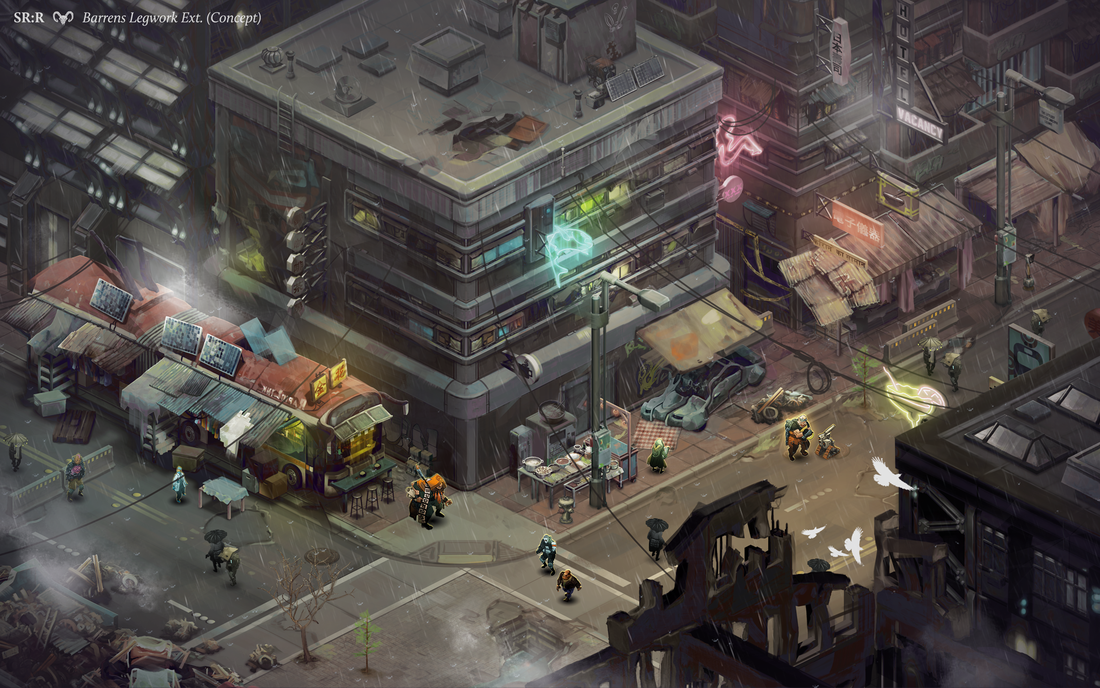 Shadowrun Returns character archetypes include mage, street samurai, decker and more