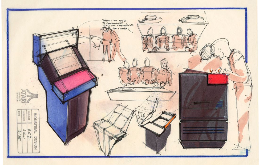 Arcade designs reveal Gauntlet’s secret life